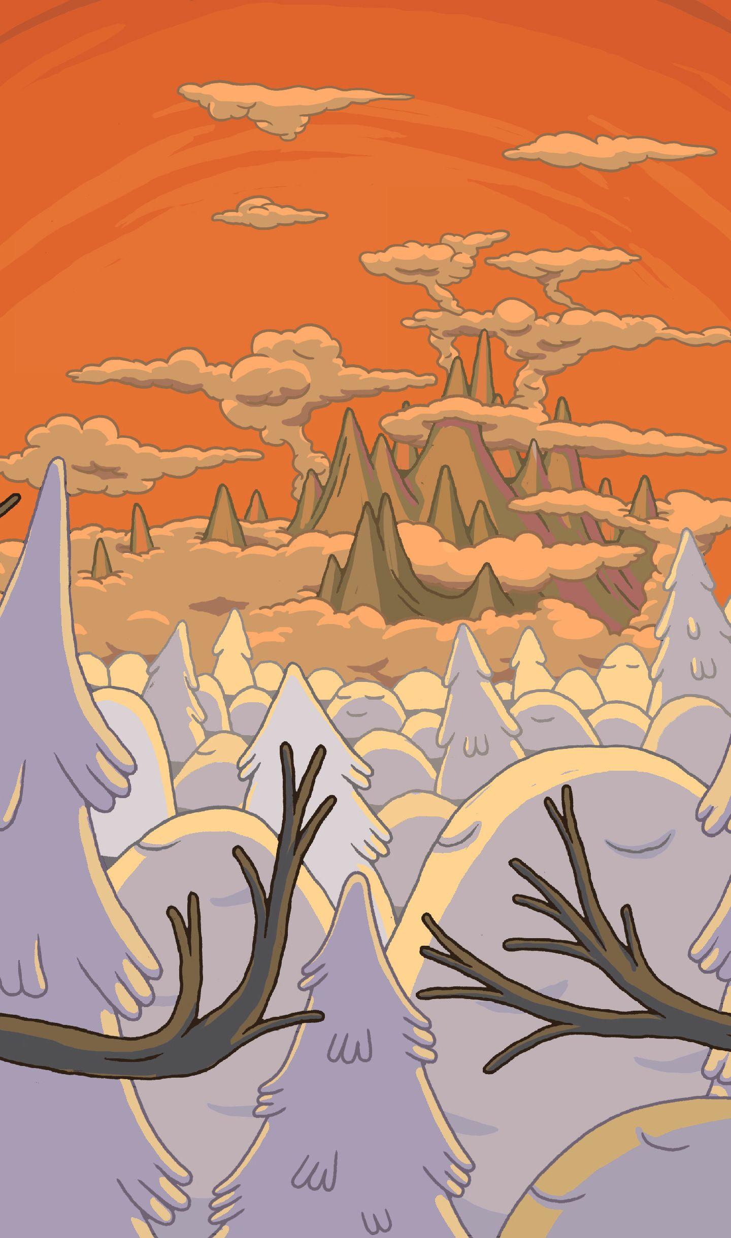 Adventure Time Landscape Wallpapers - Top Free Adventure Time Landscape ...