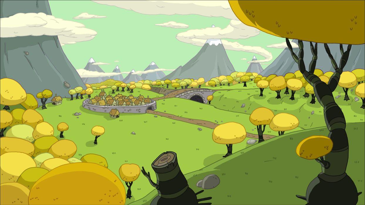 Adventure Time Landscape Wallpapers - Top Free Adventure Time Landscape ...