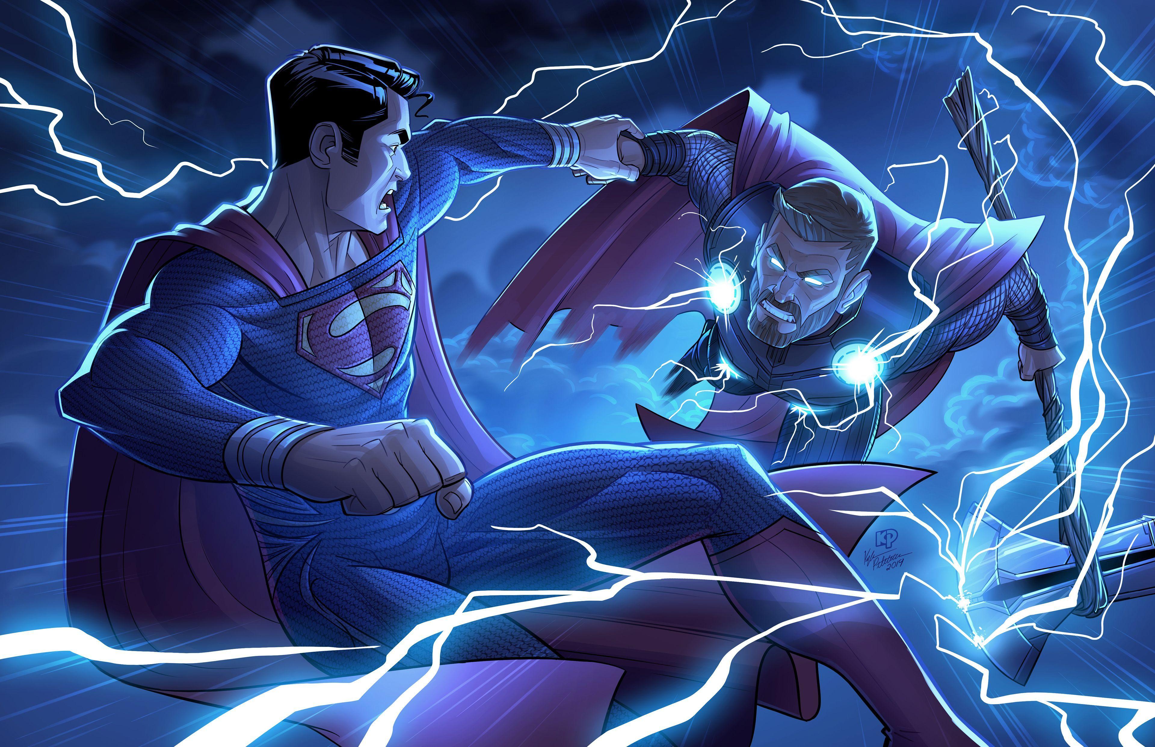 Superman Lightning Wallpapers - Top Free Superman Lightning Backgrounds ...