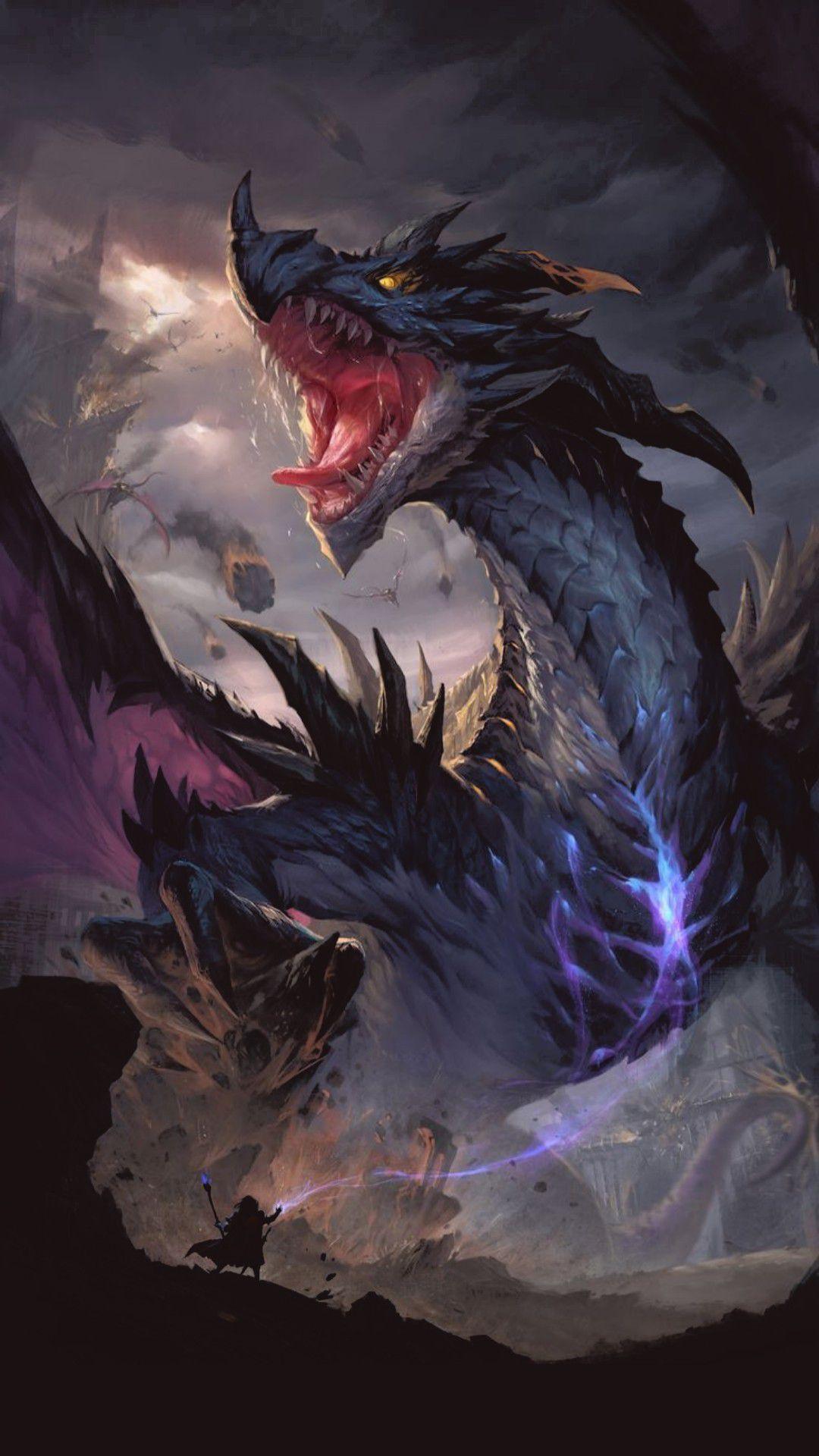 Powerful Dragon Wallpapers - Top Free Powerful Dragon Backgrounds ...