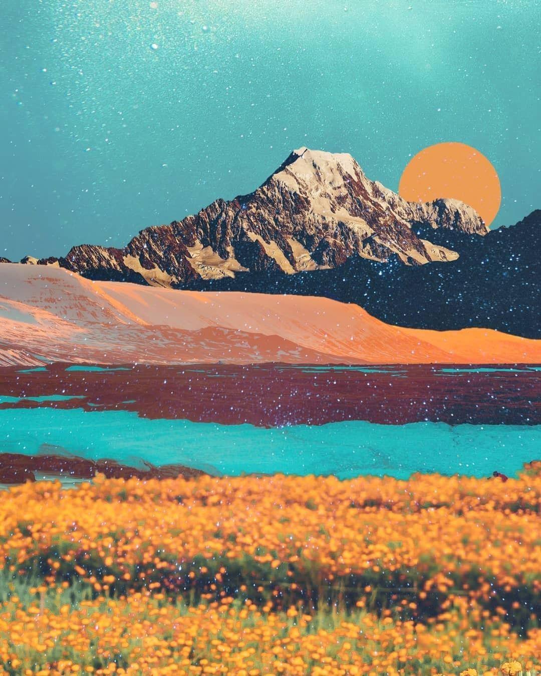 Psychedelic Mountain Wallpapers - Top Free Psychedelic Mountain ...
