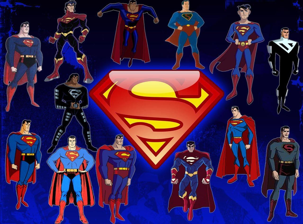 Superman Cartoon Wallpapers - Top Free Superman Cartoon Backgrounds ...