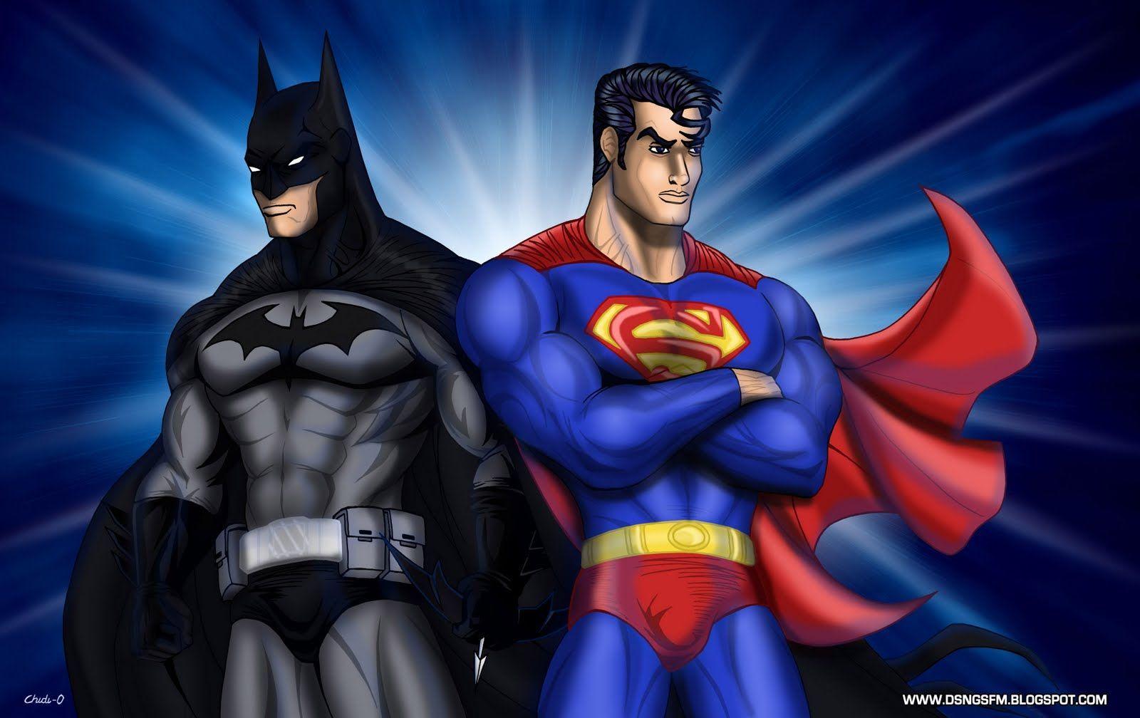 Superman Cartoon Wallpapers - Top Free Superman Cartoon Backgrounds ...