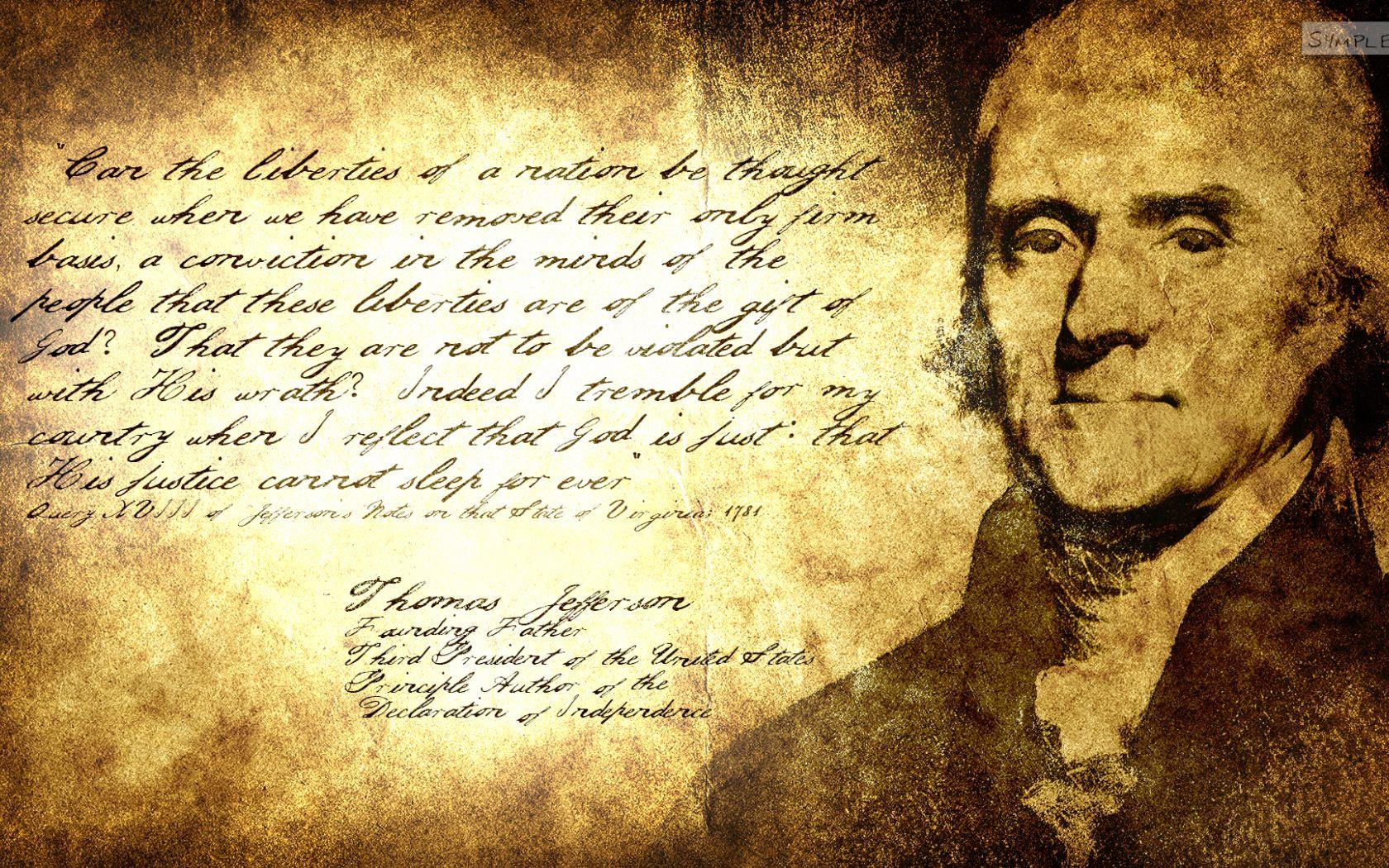 Thomas Jefferson Wallpapers - Top Free Thomas Jefferson Backgrounds ...