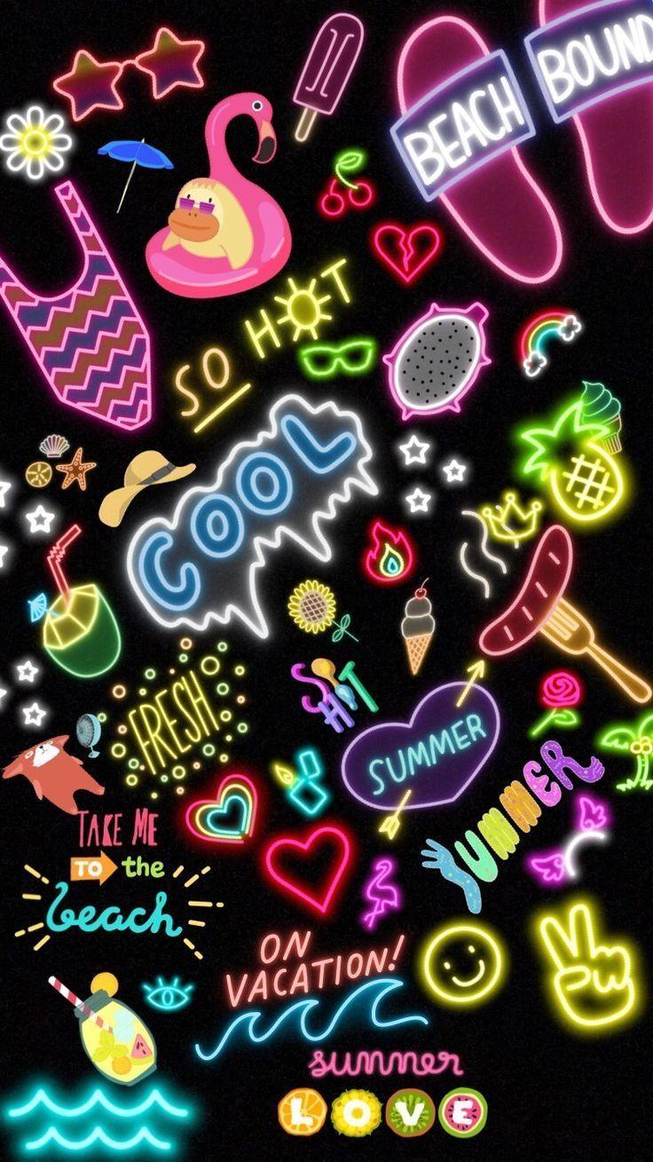 Cool Summer Neon Wallpapers - Top Free Cool Summer Neon Backgrounds ...
