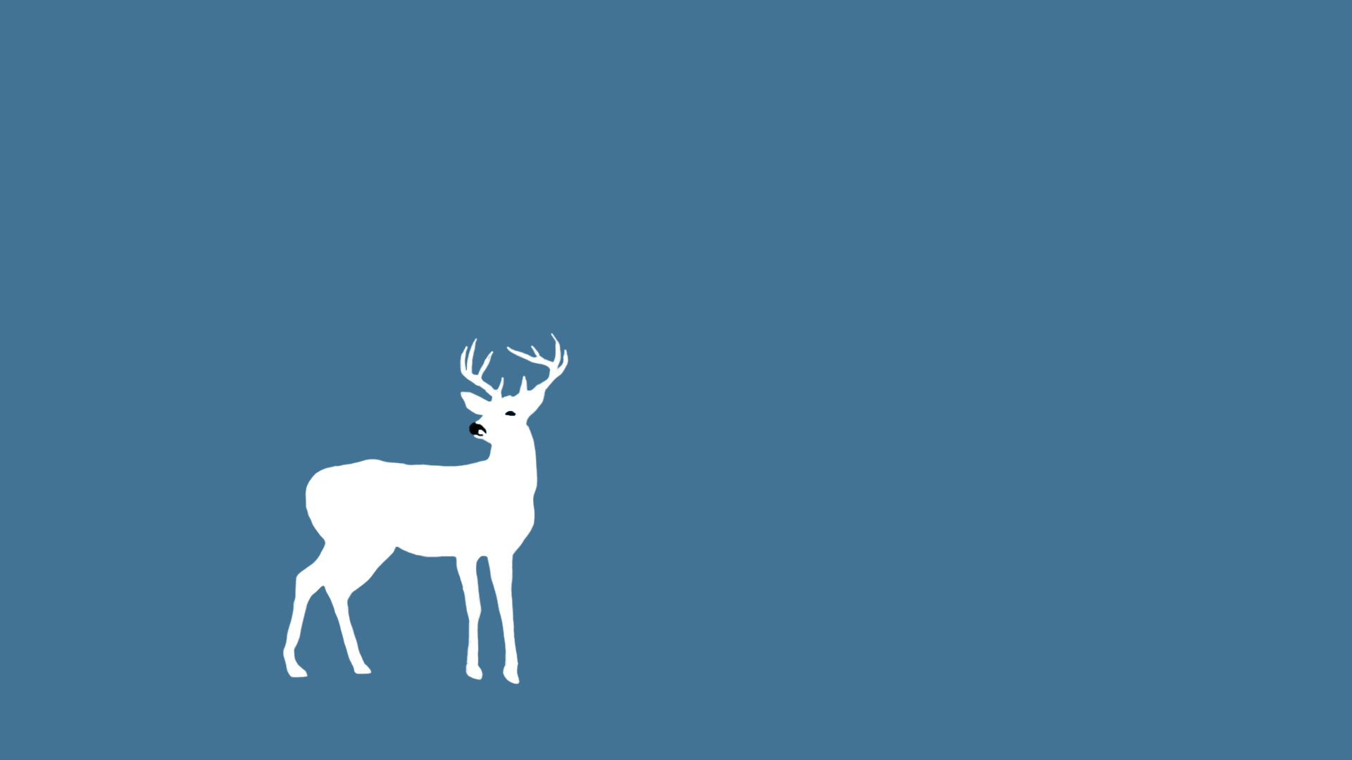 Minimalist Deer Wallpapers - Top Free Minimalist Deer Backgrounds ...