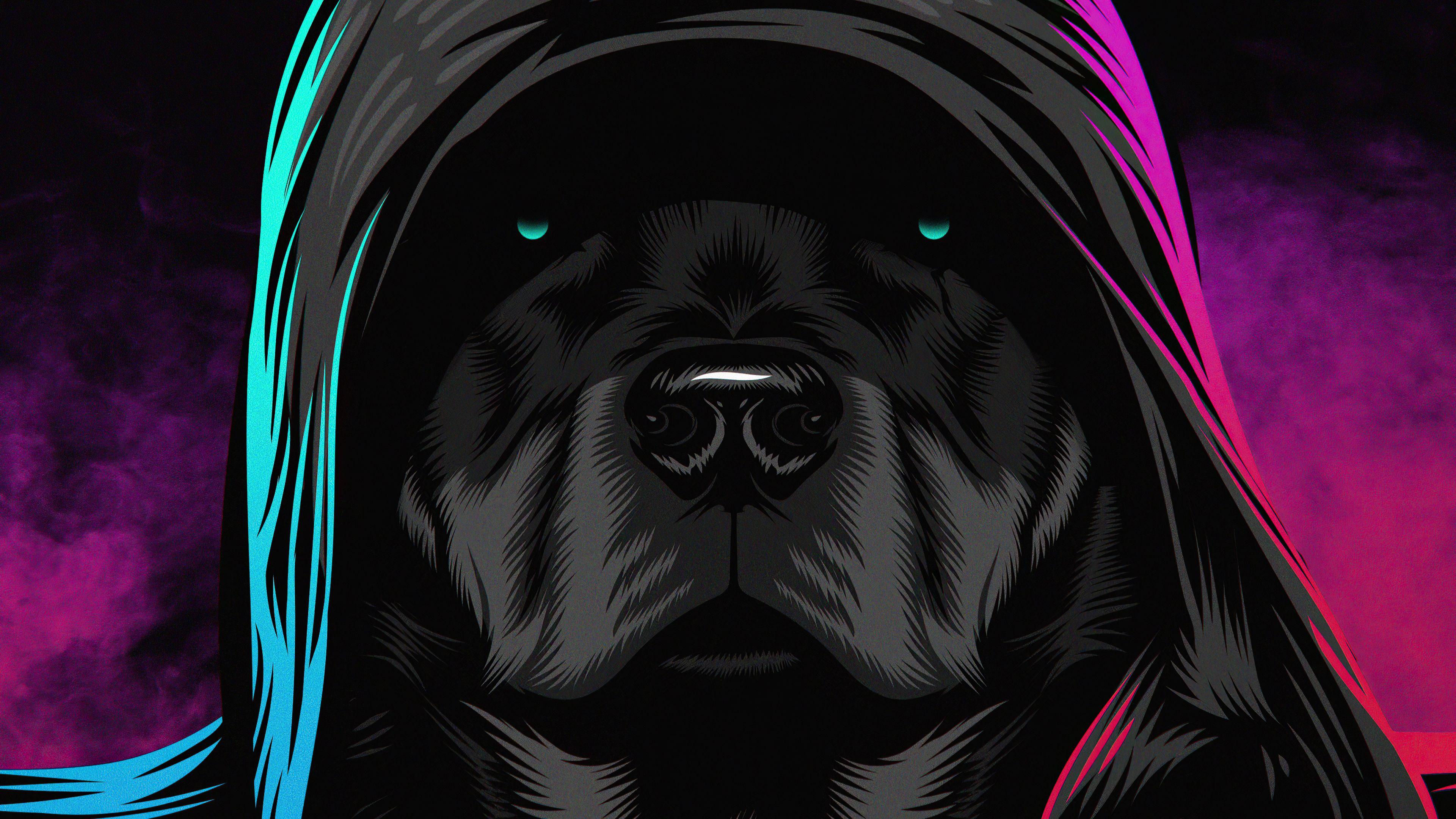 Dark Dogs Wallpapers - Top Free Dark Dogs Backgrounds - WallpaperAccess