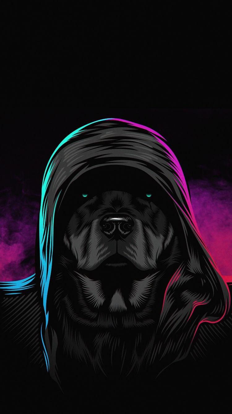 Dark Dogs Wallpapers - Top Free Dark Dogs Backgrounds - WallpaperAccess