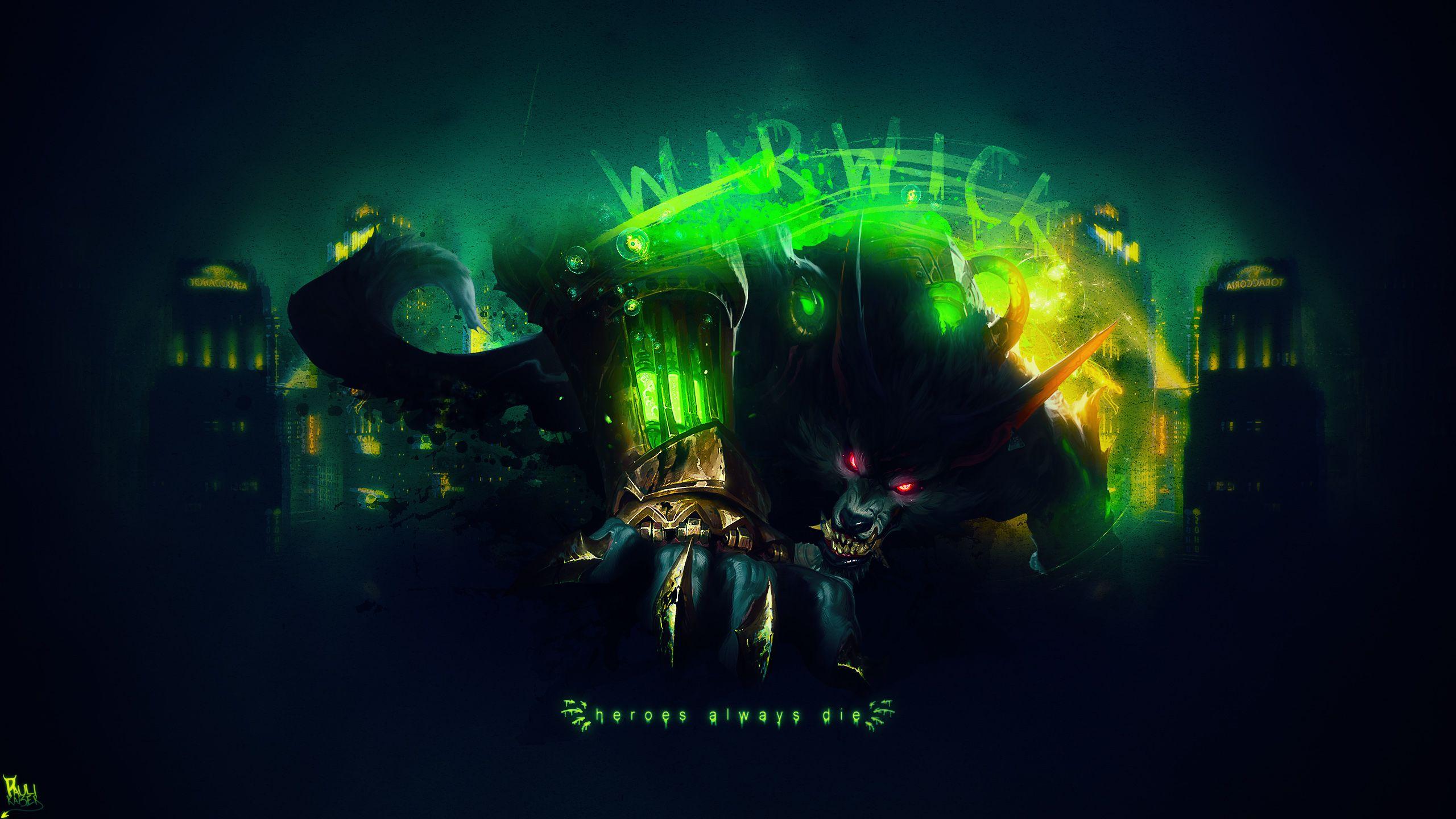 Warwick LOL Wallpapers - Top Free Warwick LOL Backgrounds - WallpaperAccess