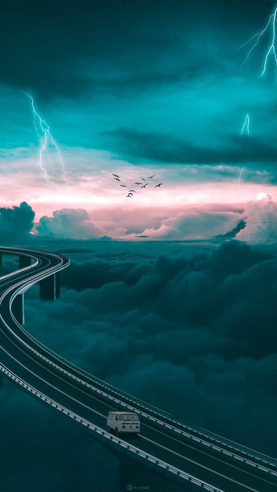 Road Sky Wallpapers - Top Free Road Sky Backgrounds - WallpaperAccess