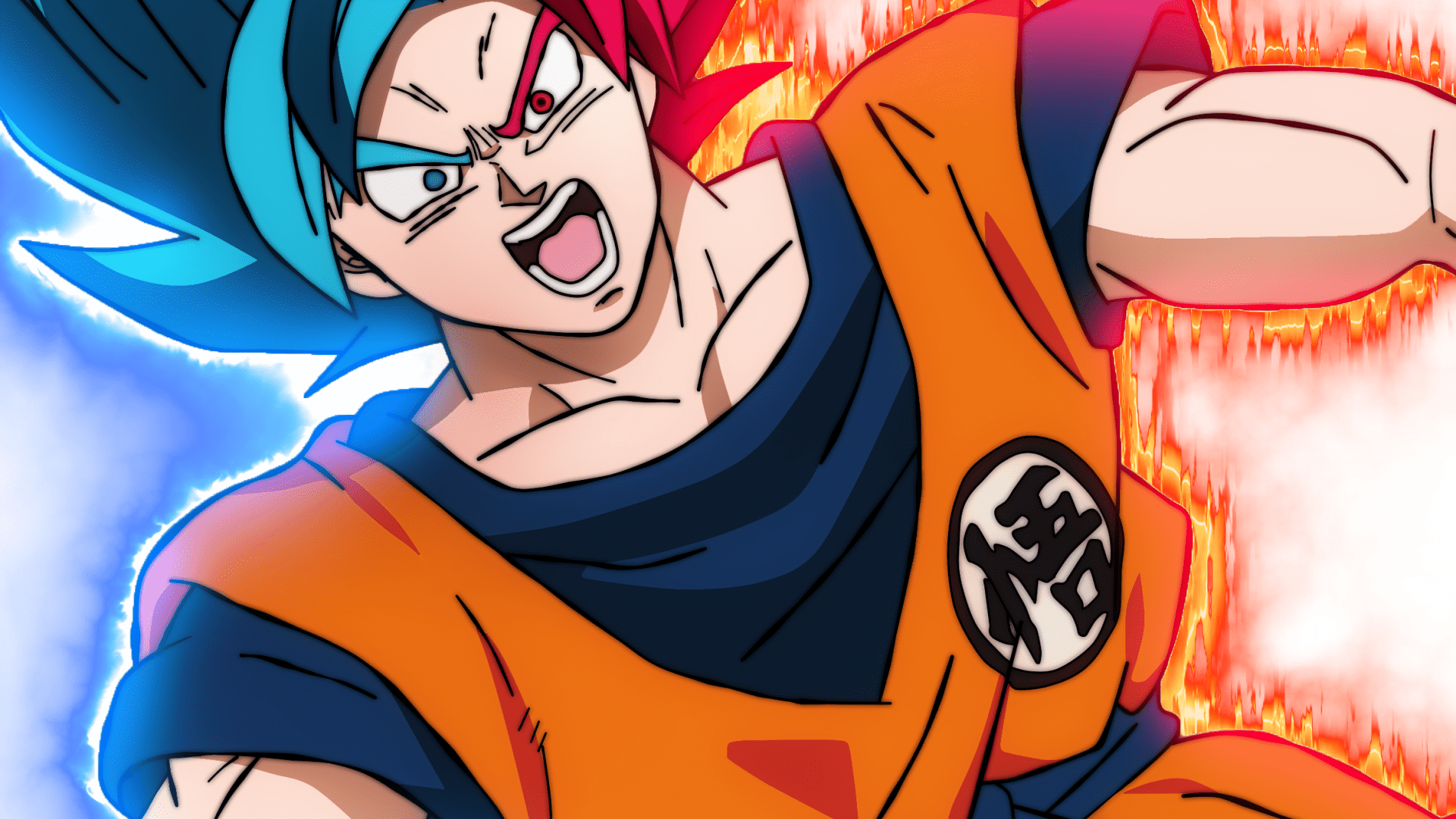 Goku SSB Wallpapers - Top Free Goku SSB Backgrounds - WallpaperAccess