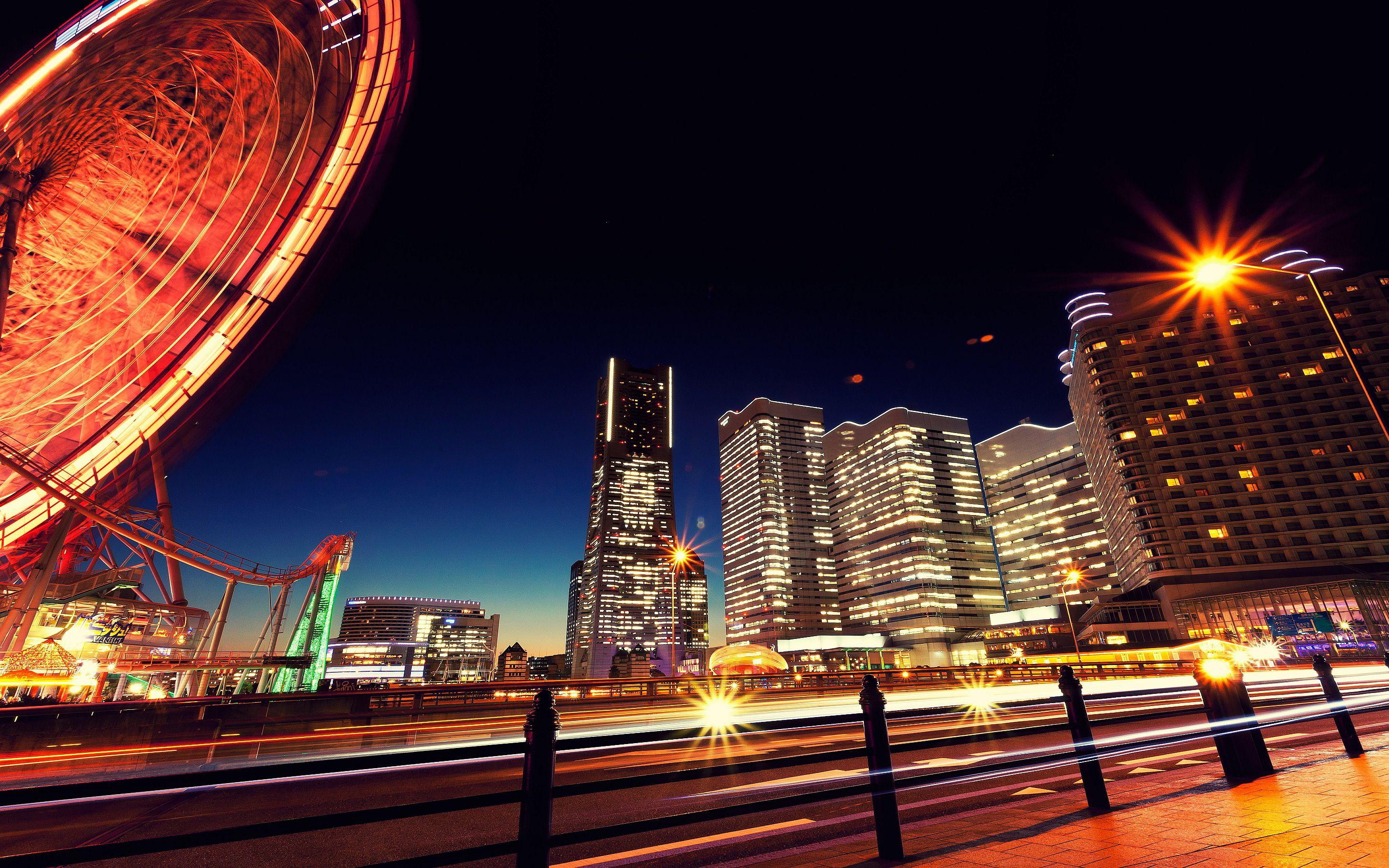 Japan Night Wallpapers - Top Free Japan Night Backgrounds - WallpaperAccess