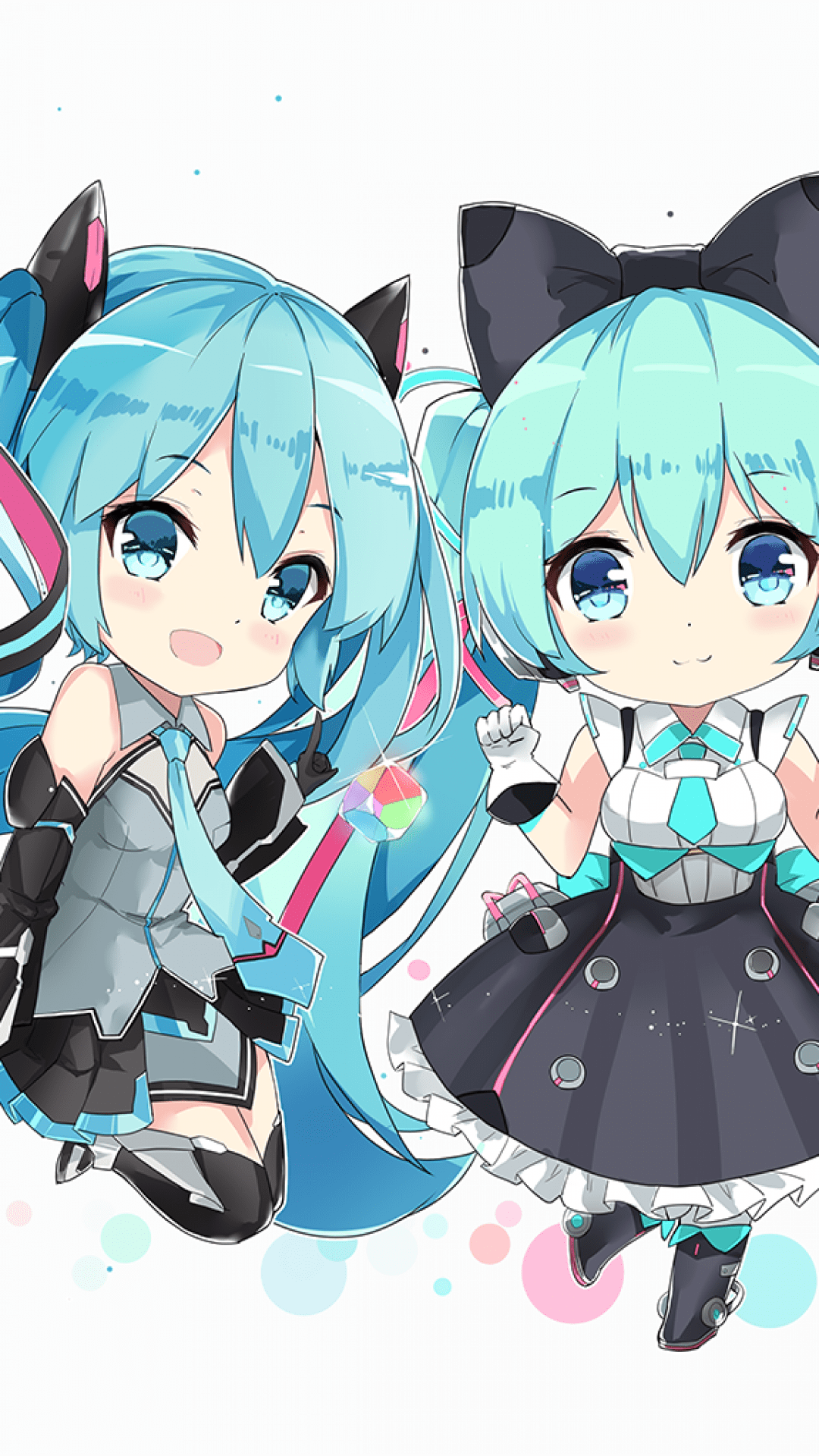Anime Miku Chibi Wallpapers - Top Free Anime Miku Chibi Backgrounds ...