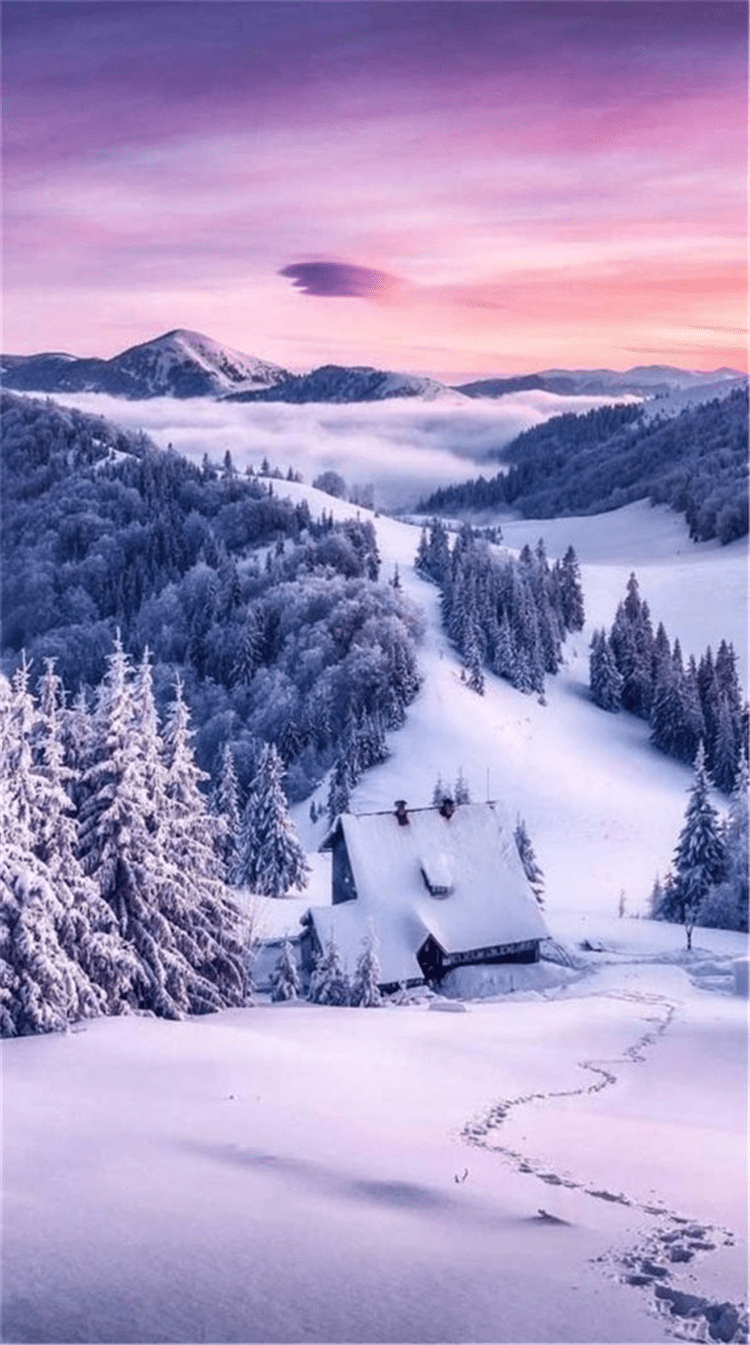 Countryside Winter Wallpapers - Top Free Countryside Winter Backgrounds ...