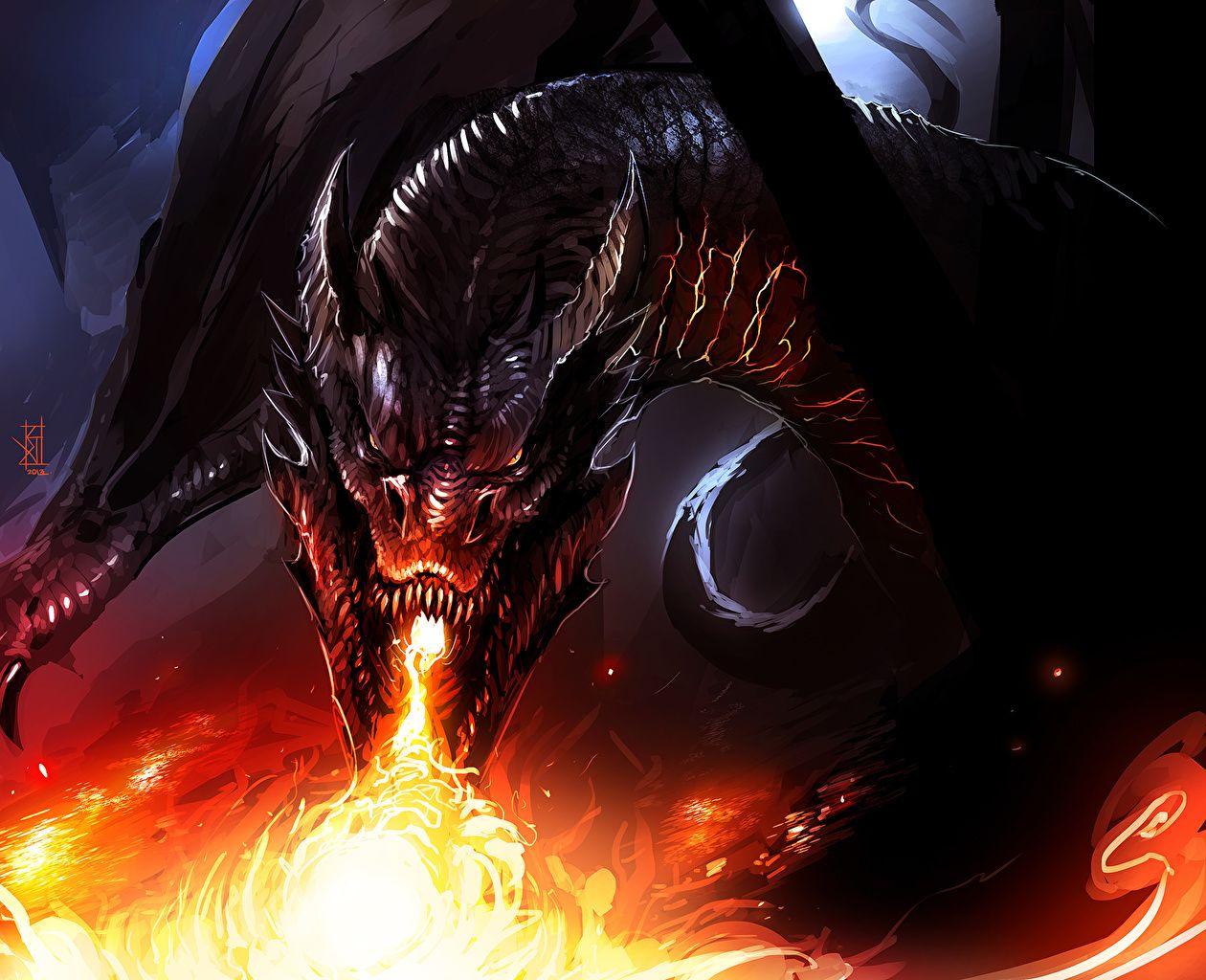 Dragon Smaug Wallpapers - Top Free Dragon Smaug Backgrounds ...