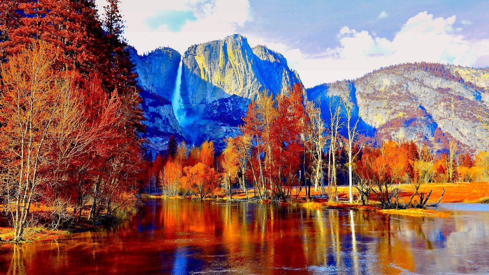 Yosemite Falls Wallpapers - Top Free Yosemite Falls Backgrounds ...