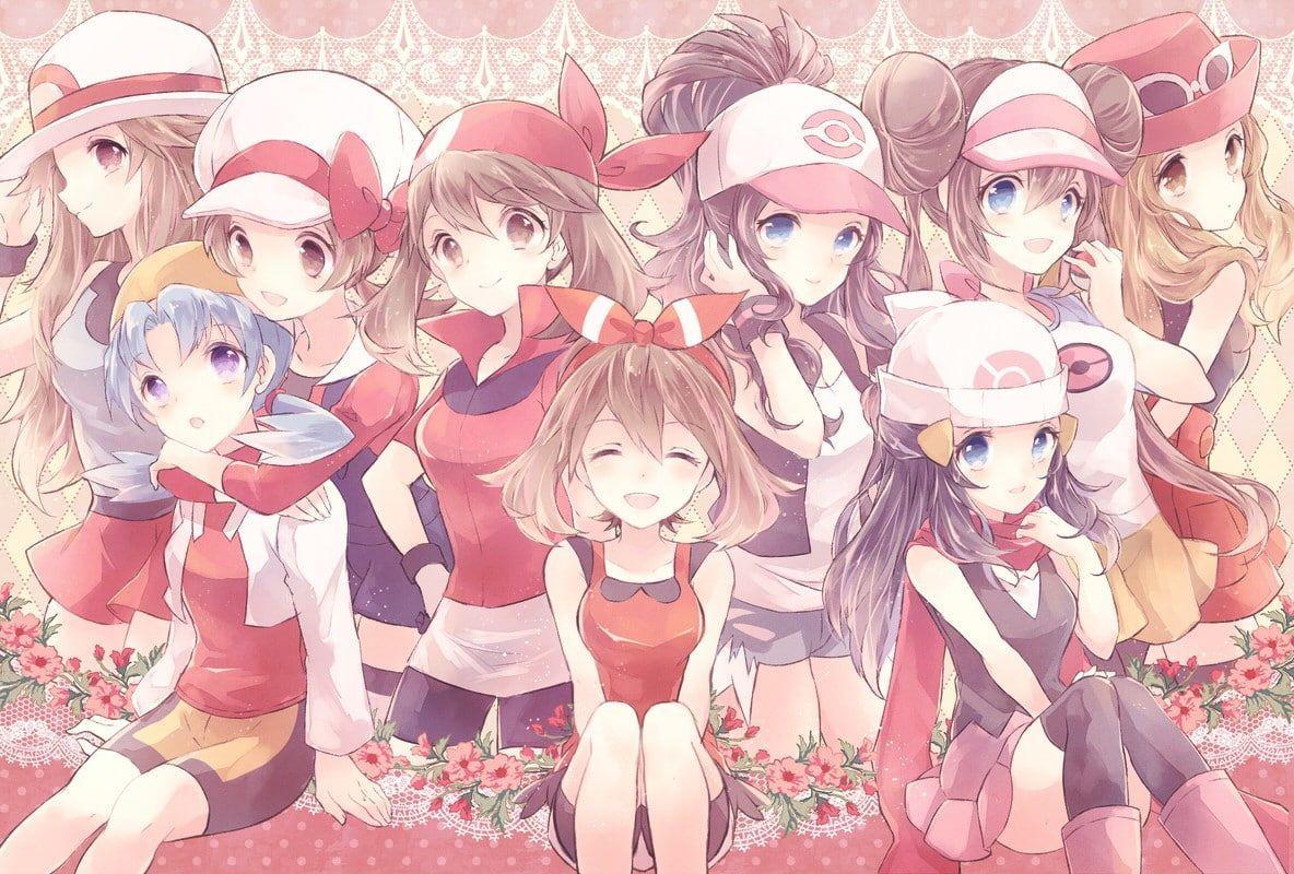Female Pokemon Trainer Wallpapers - Top Free Female Pokemon Trainer ...