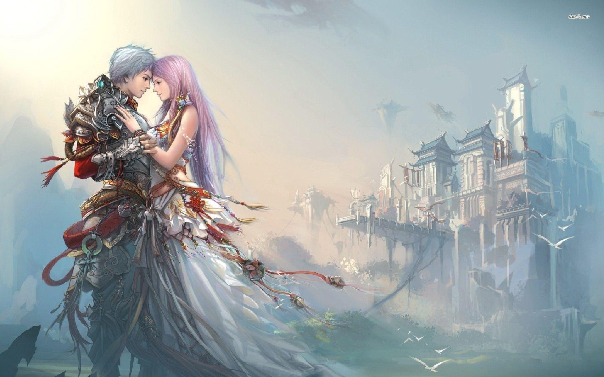 Anime Couple Sunset Wallpapers - Top Free Anime Couple Sunset ...