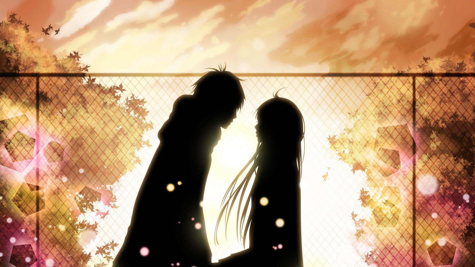 Anime Couple Sunset Wallpapers - Top Free Anime Couple Sunset ...