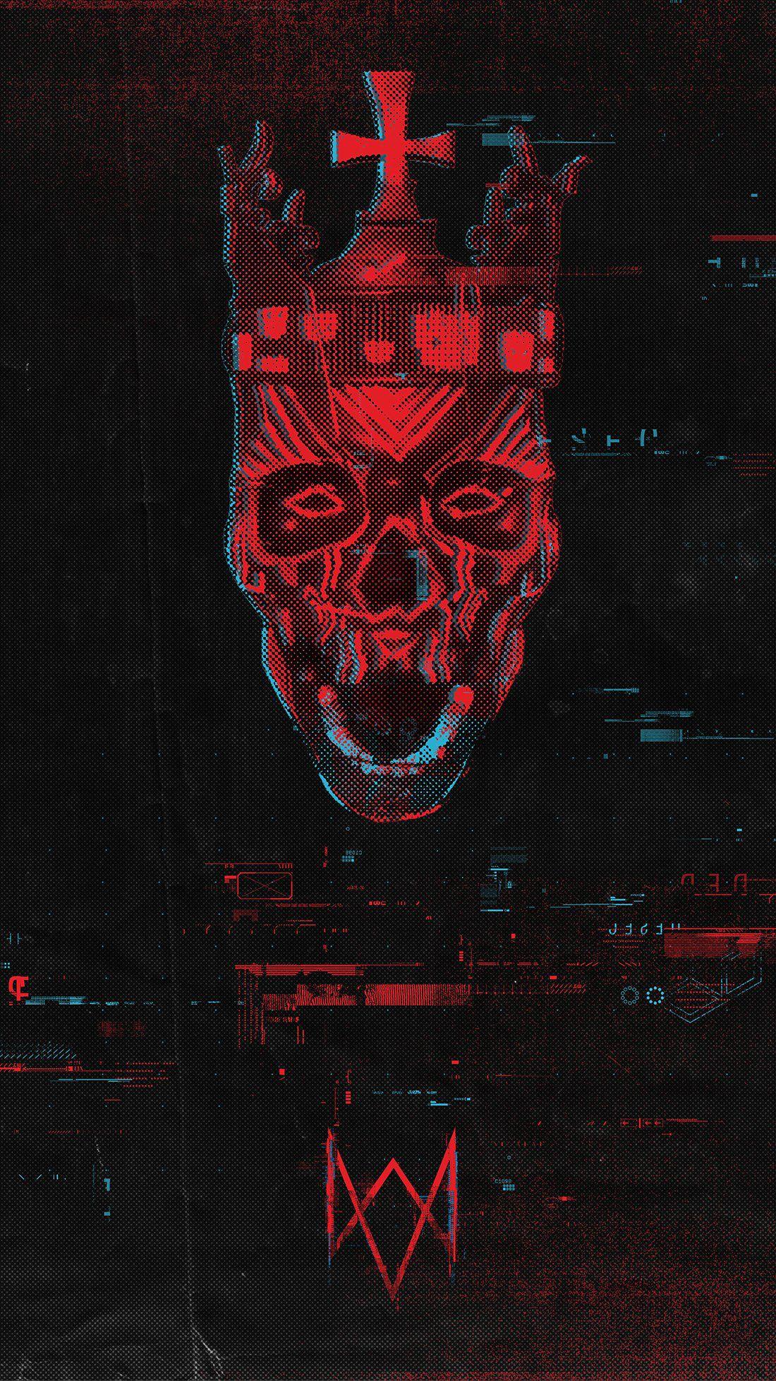 Watch Dogs Skull Wallpapers - Top Free Watch Dogs Skull Backgrounds ...