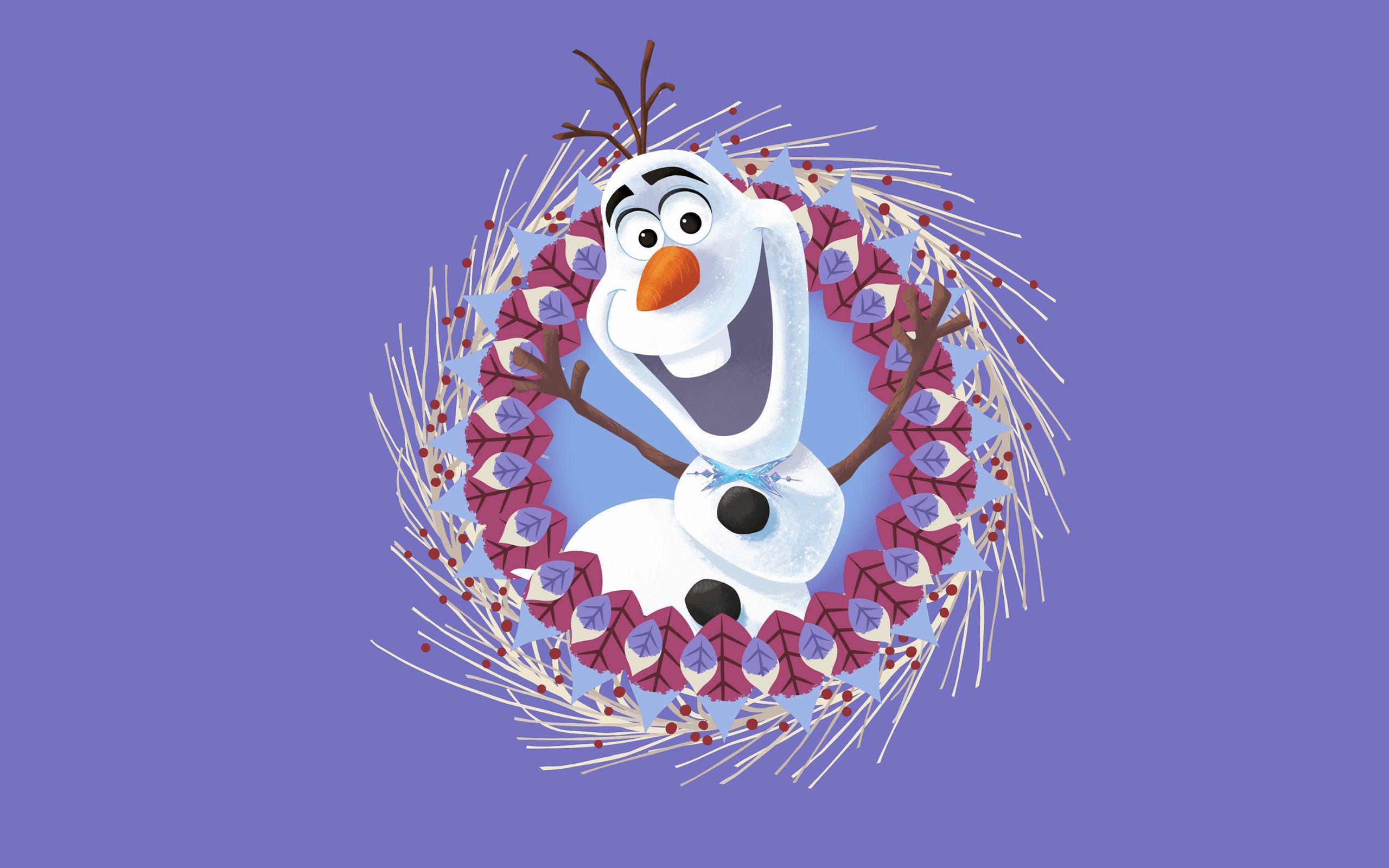 Olaf Christmas Wallpapers - Top Free Olaf Christmas Backgrounds ...