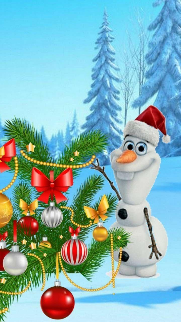 Olaf Christmas Wallpapers - Top Free Olaf Christmas Backgrounds ...