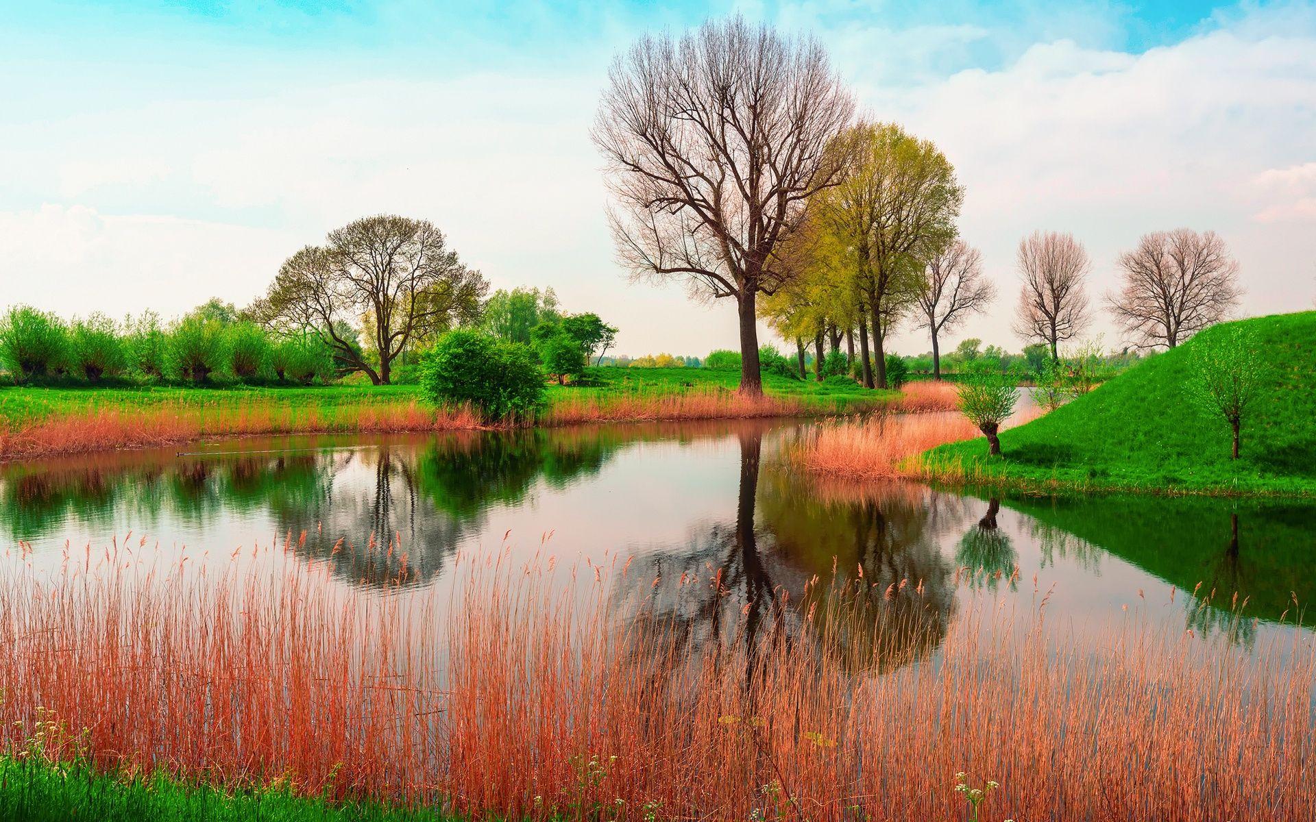 Nature Spring Landscape Wallpapers - Top Free Nature Spring Landscape ...