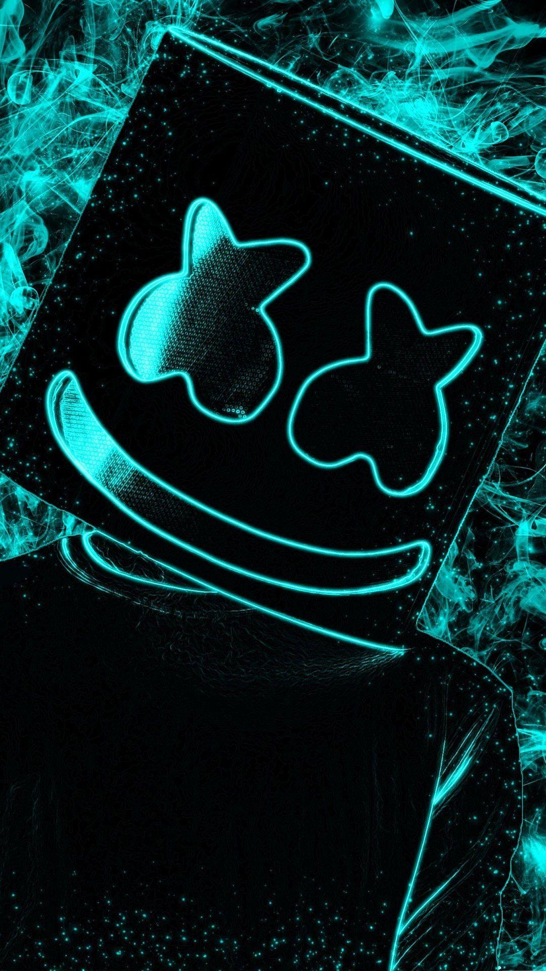 Neon Marshmello Wallpapers - Top Free Neon Marshmello Backgrounds ...