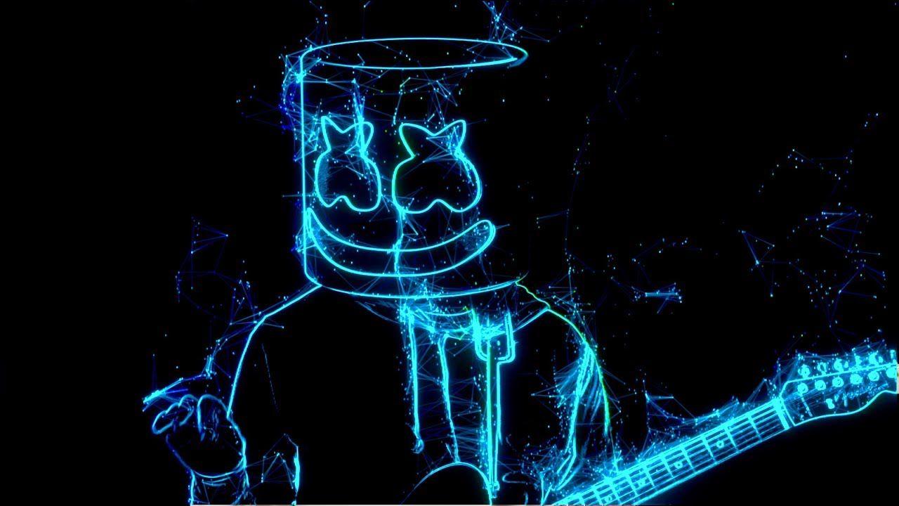 Neon Marshmello Wallpapers - Top Free Neon Marshmello Backgrounds ...