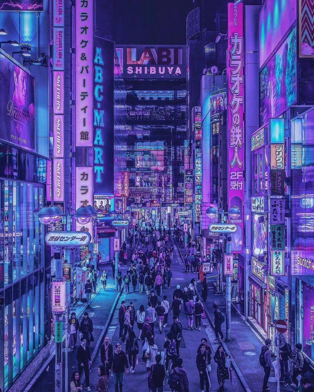 Anime Nightlife Wallpapers - Top Free Anime Nightlife Backgrounds ...