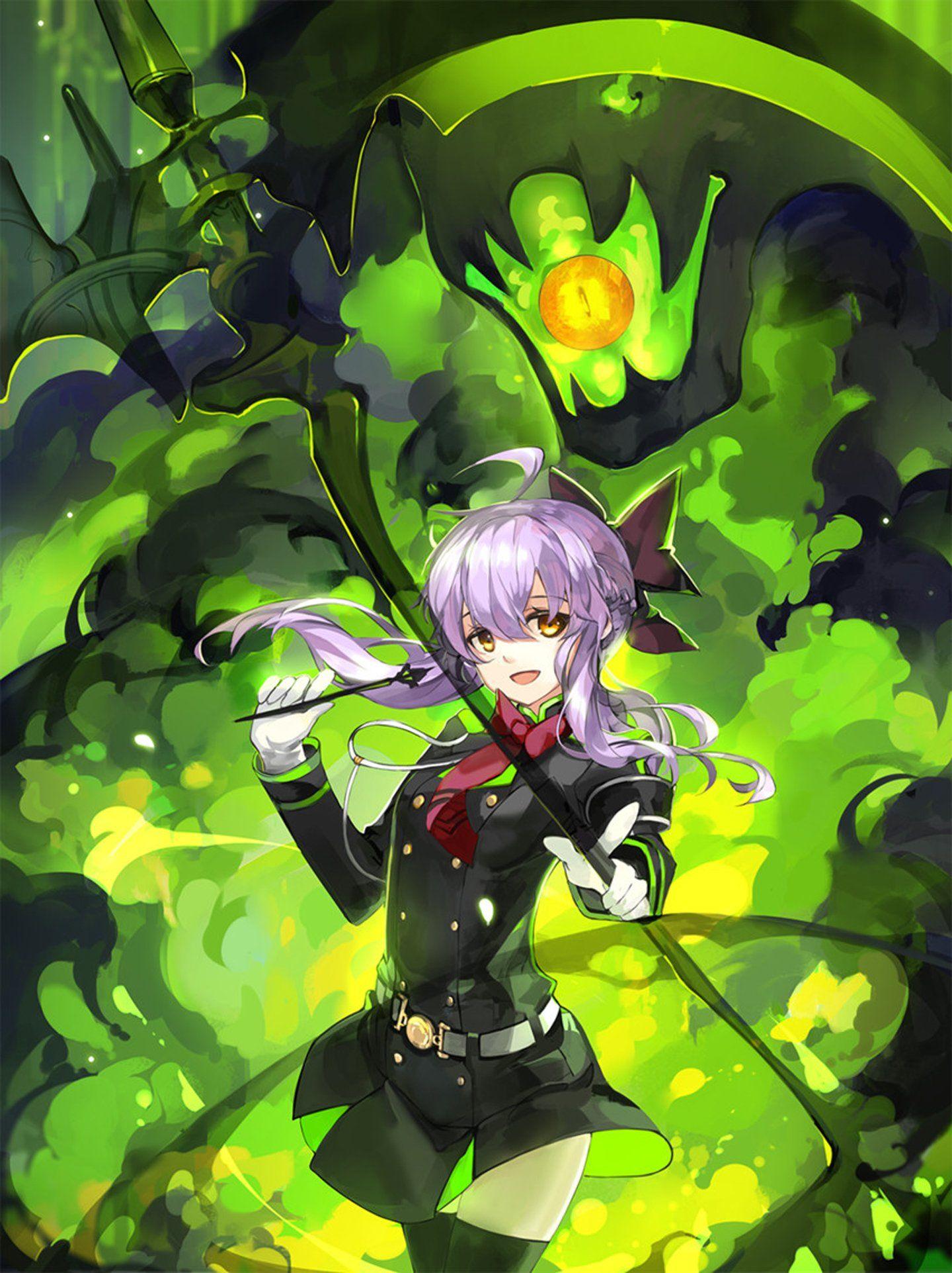 Shinoa Hiiragi Wallpapers - Top Free Shinoa Hiiragi Backgrounds ...