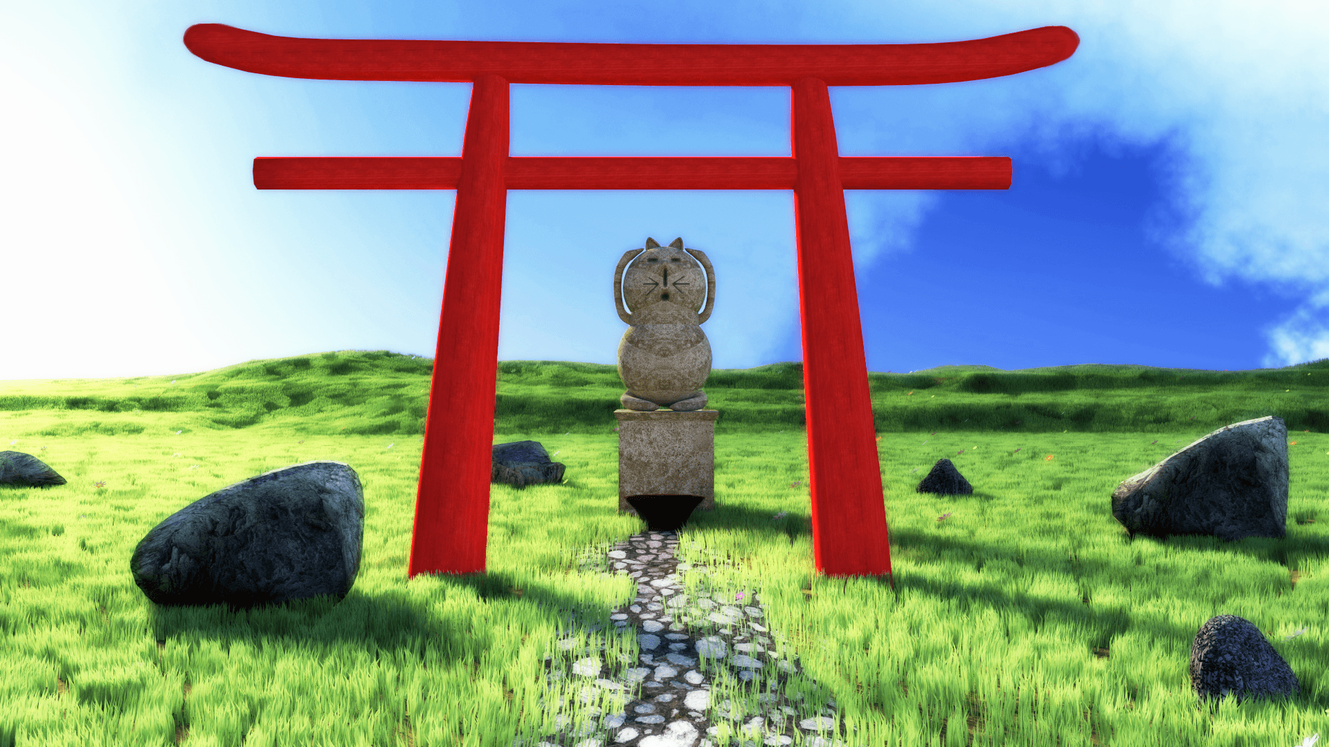 Anime Shinto Temple Wallpapers - Top Free Anime Shinto Temple ...