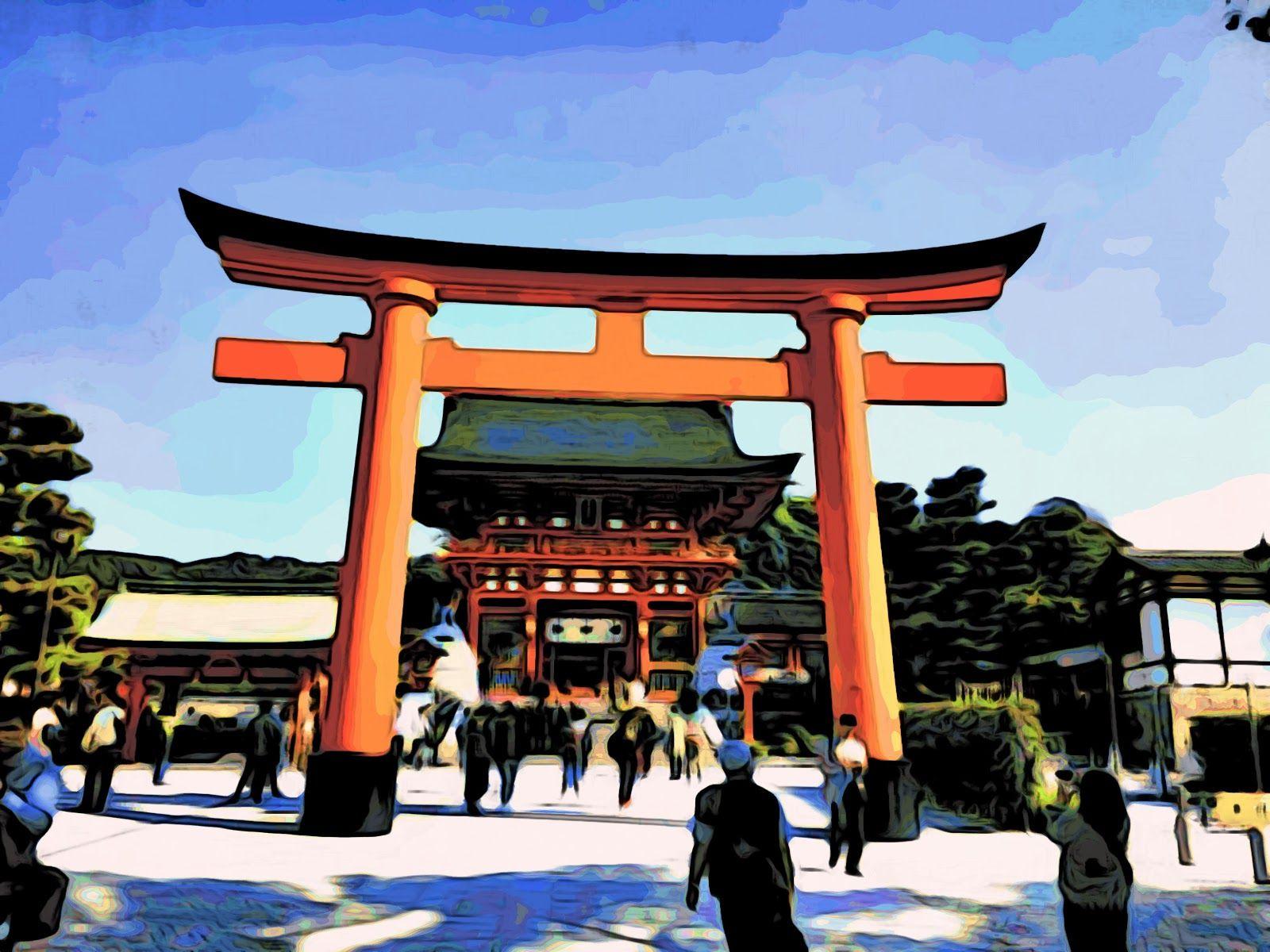 Anime Shinto Temple Wallpapers - Top Free Anime Shinto Temple ...