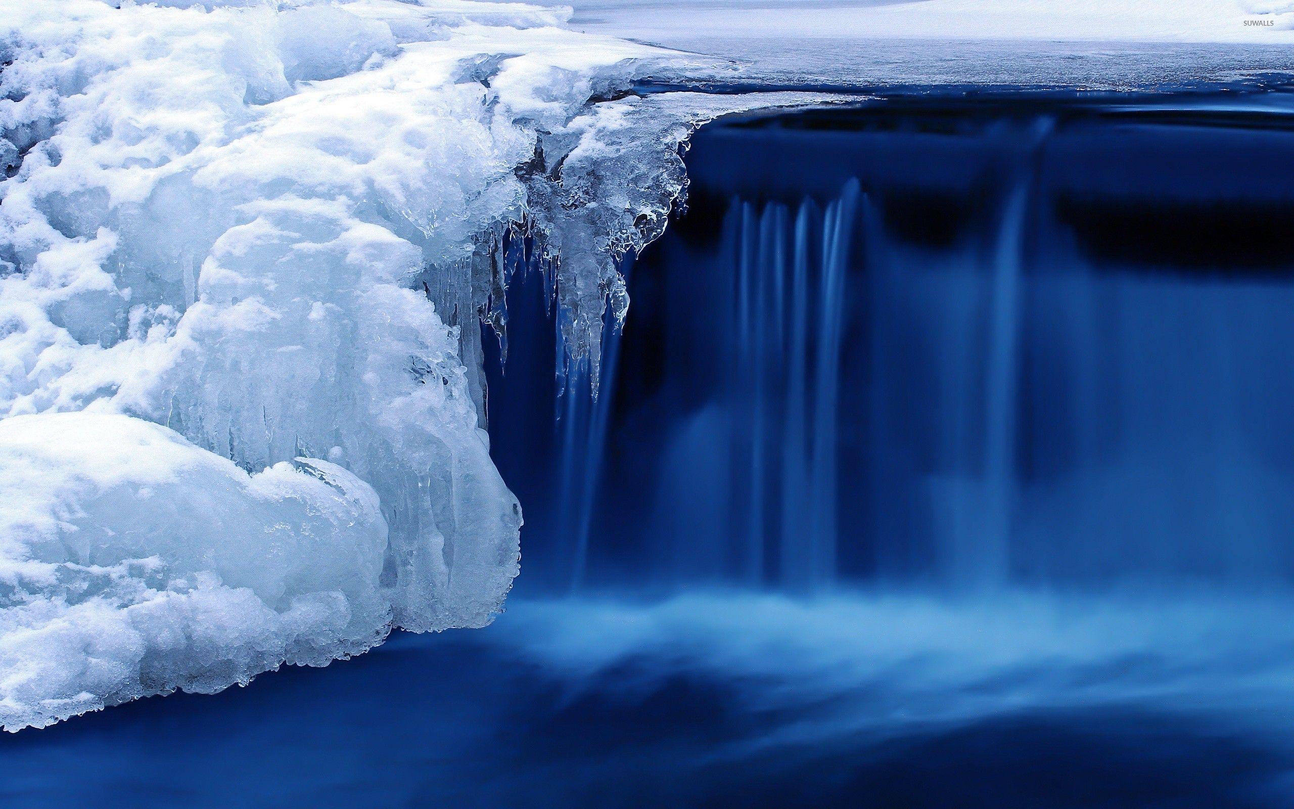 Frozen Waterfall Wallpapers - Top Free Frozen Waterfall Backgrounds ...