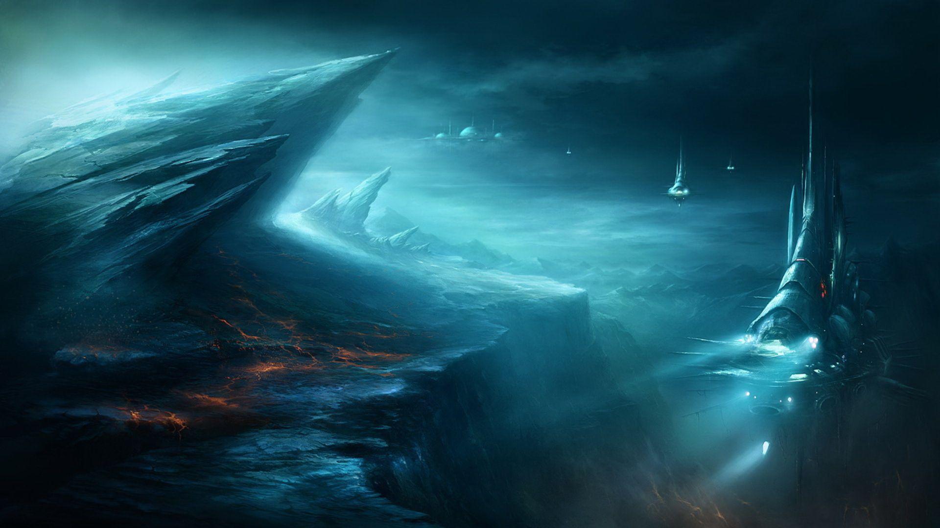 Futuristic Spaceship Wallpapers - Top Free Futuristic Spaceship ...