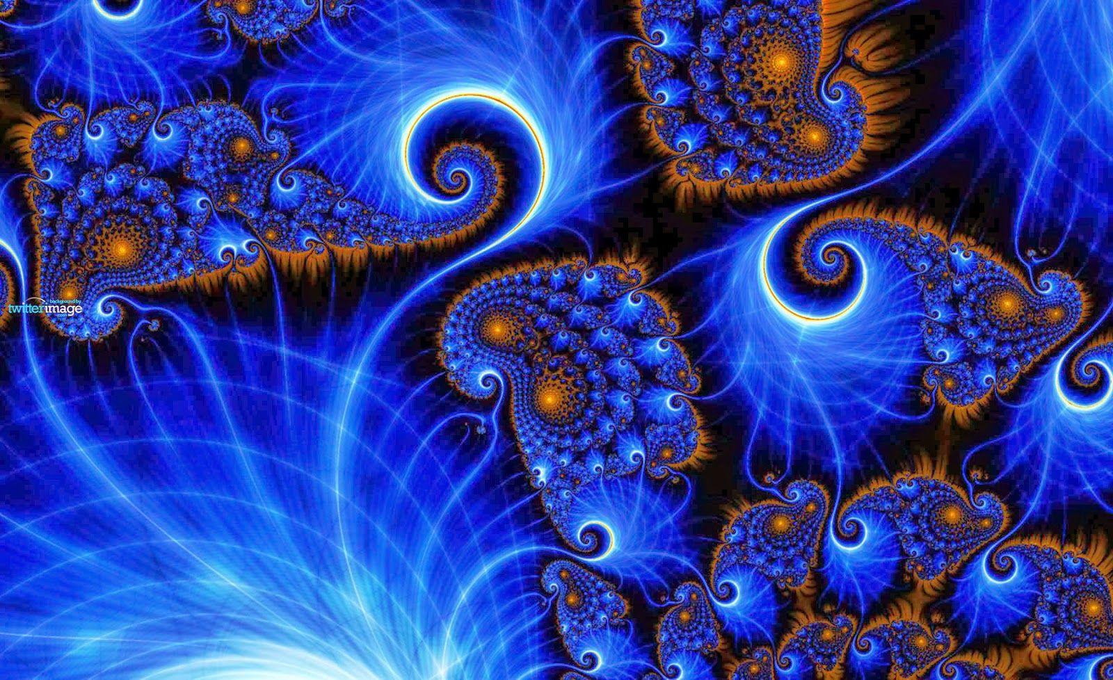 Blue Fractal Wallpapers - Top Free Blue Fractal Backgrounds ...