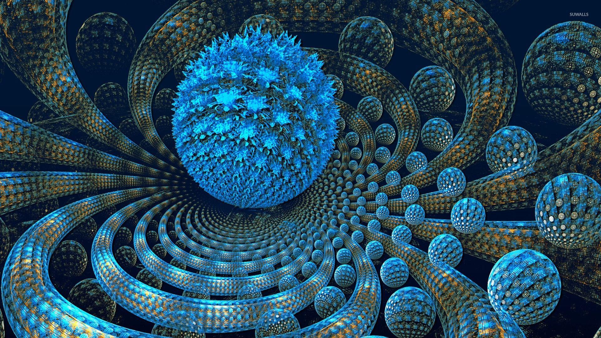 Blue Fractal Wallpapers - Top Free Blue Fractal Backgrounds ...