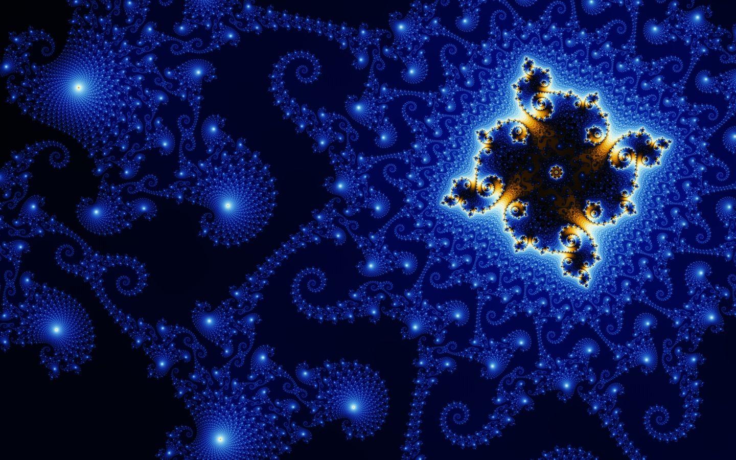 Blue Fractal Wallpapers - Top Free Blue Fractal Backgrounds - WallpaperAccess