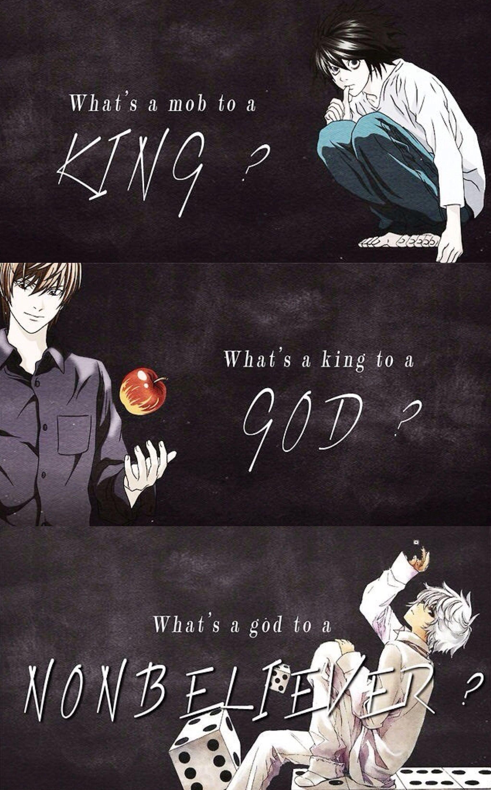 Death Note Quotes Wallpapers - Top Free Death Note Quotes Backgrounds ...