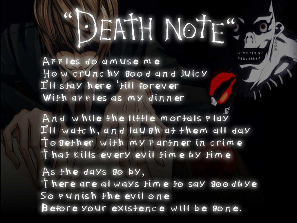 Death Note Quotes Wallpapers - Top Free Death Note Quotes Backgrounds ...