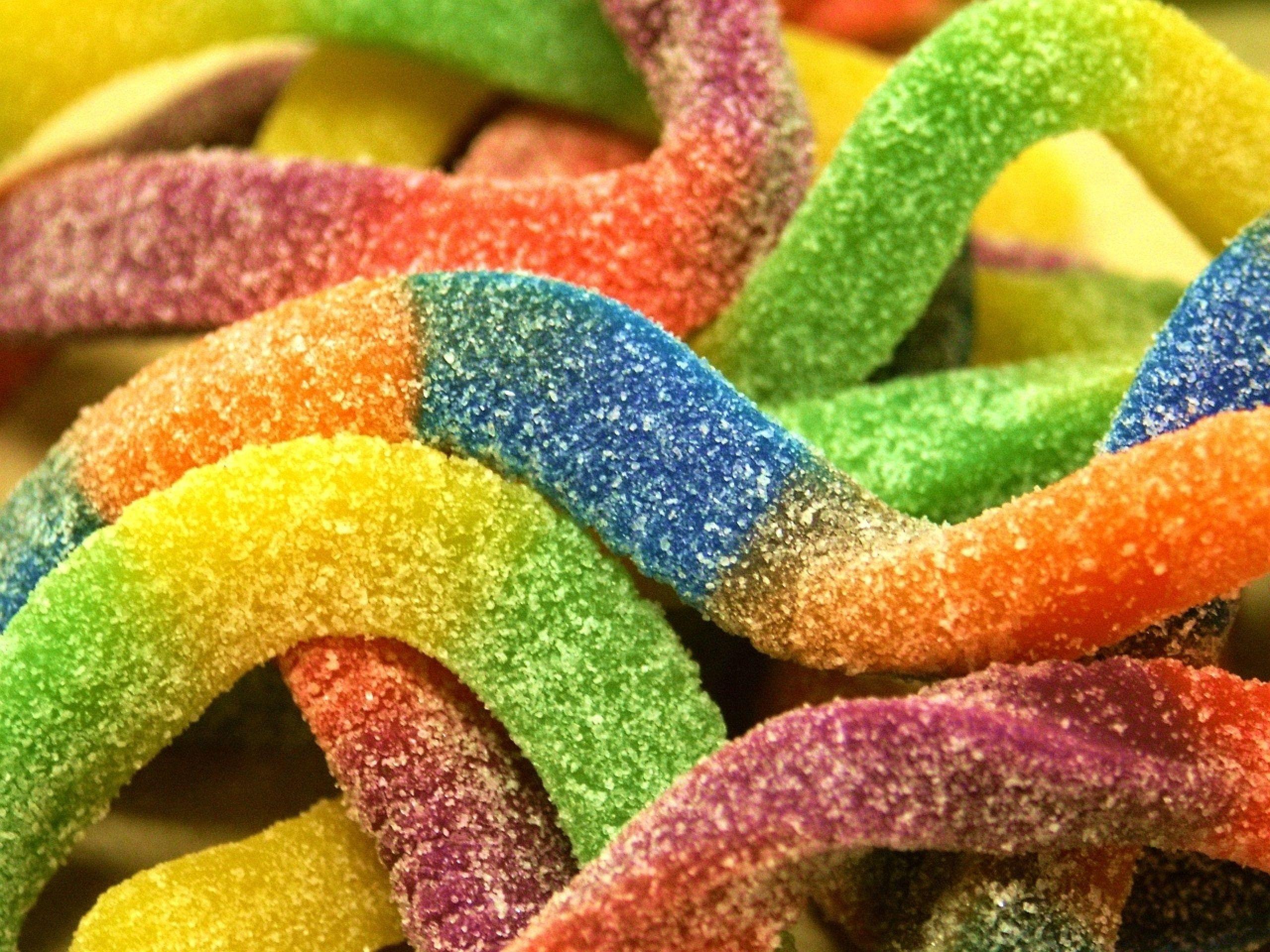Gummy Worms Wallpapers - Top Free Gummy Worms Backgrounds - WallpaperAccess