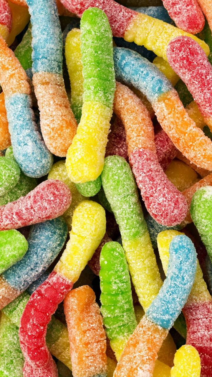 Gummy Worms Wallpapers - Top Free Gummy Worms Backgrounds - WallpaperAccess