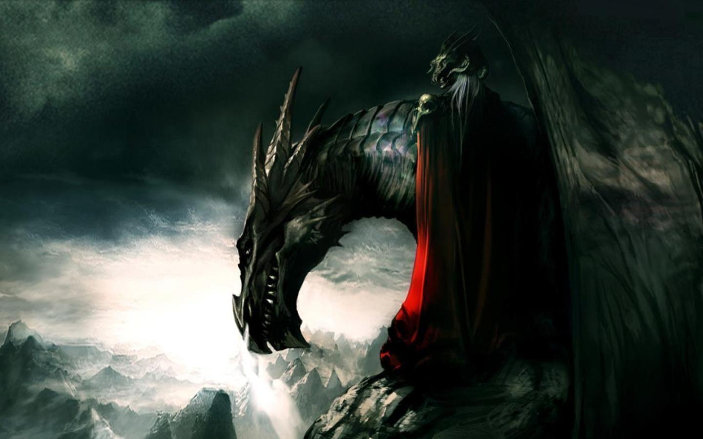Dark Dragon PC Wallpapers - Top Free Dark Dragon PC Backgrounds ...