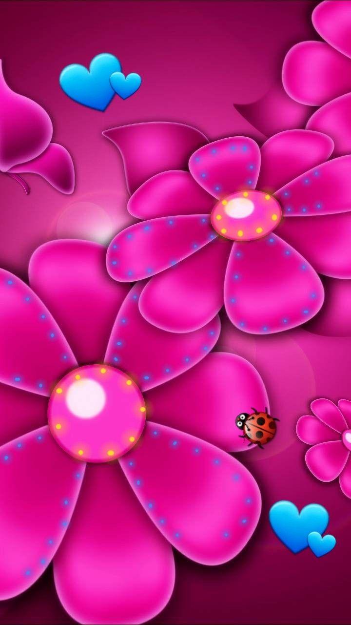 Cool Pink Flower Wallpapers - Top Free Cool Pink Flower Backgrounds ...
