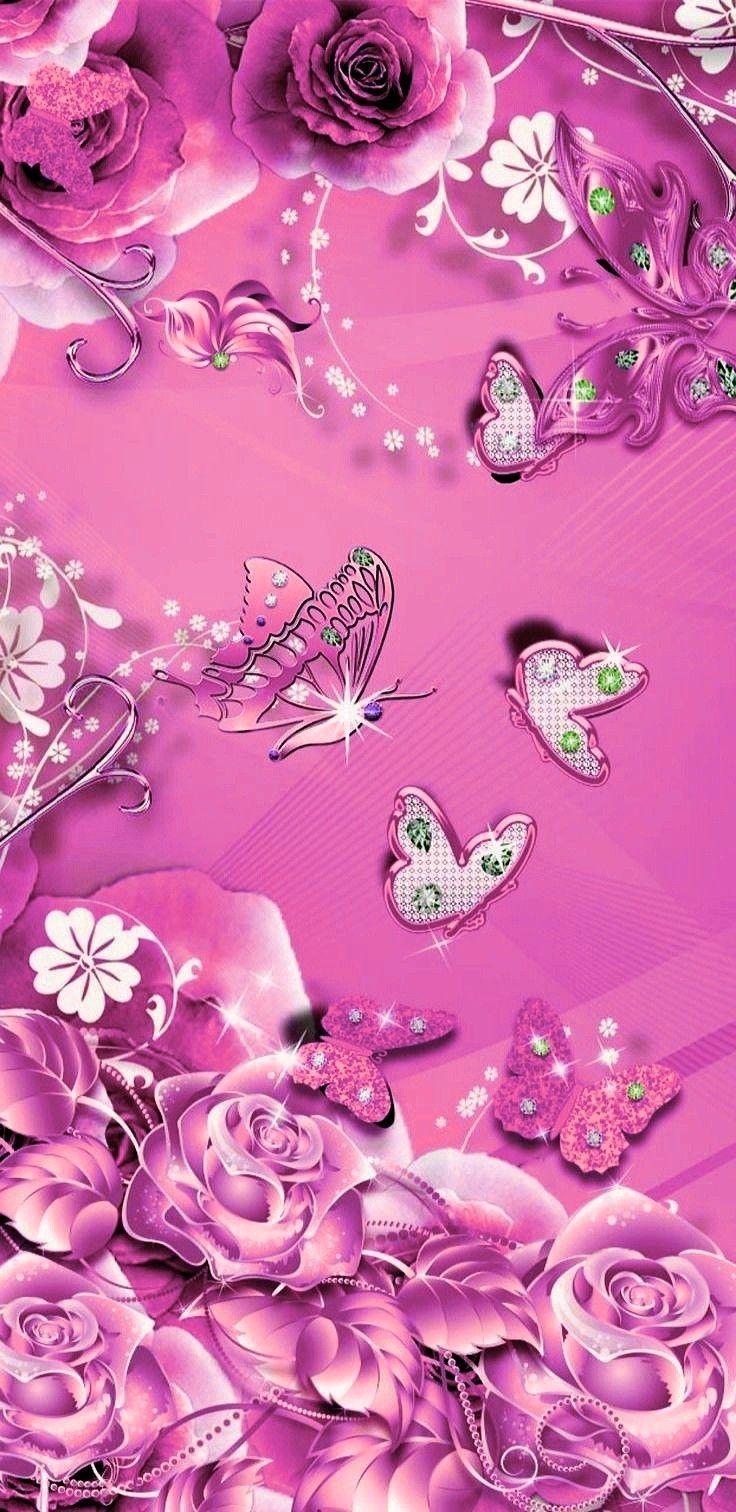 Bling Butterfly Wallpapers - Top Free Bling Butterfly Backgrounds ...