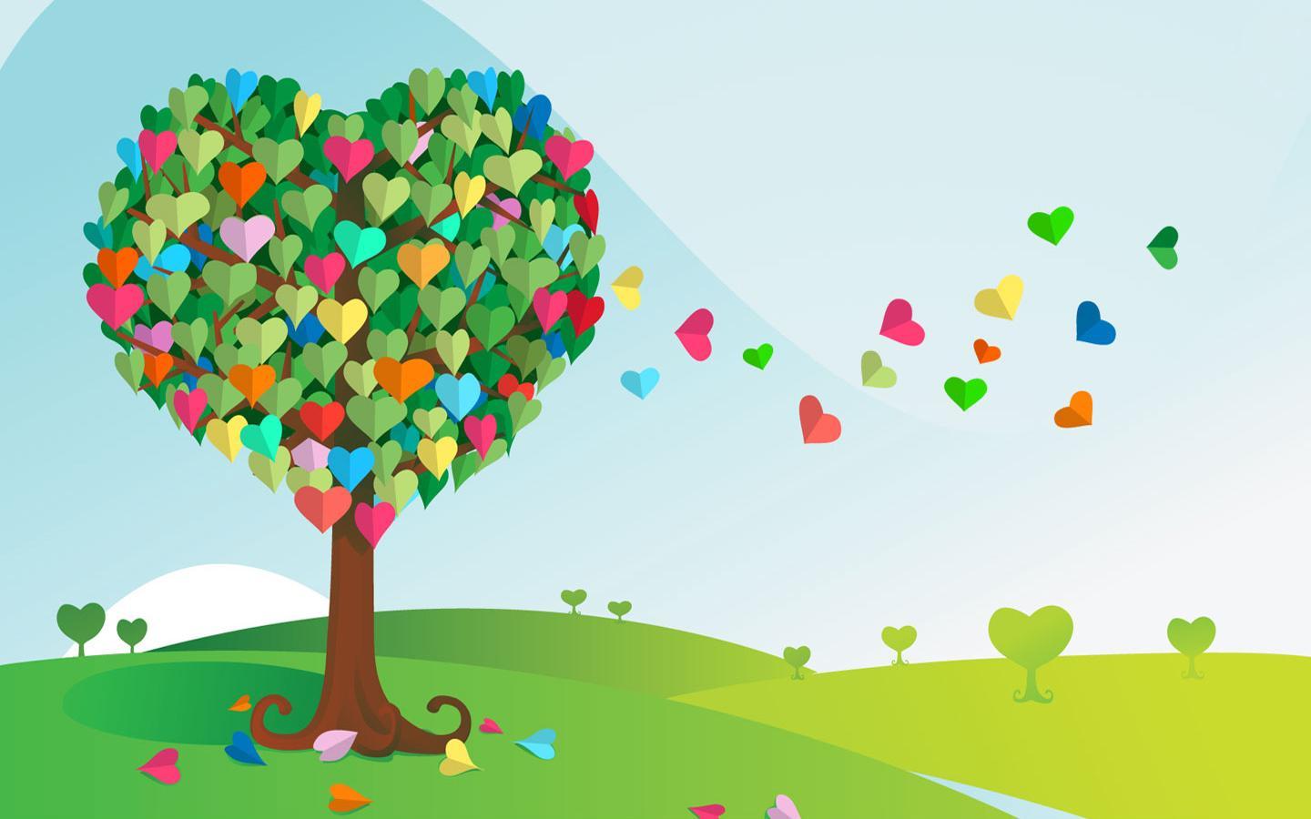 Love Tree Wallpapers - Top Free Love Tree Backgrounds - WallpaperAccess