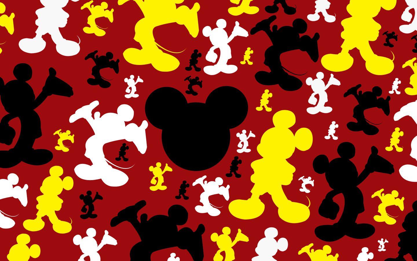 Mickey Pattern Wallpapers - Top Free Mickey Pattern Backgrounds ...