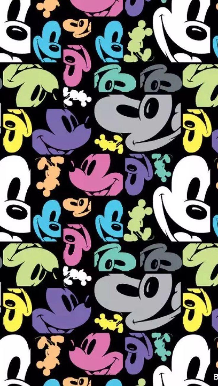 Mickey Pattern Wallpapers - Top Free Mickey Pattern Backgrounds ...