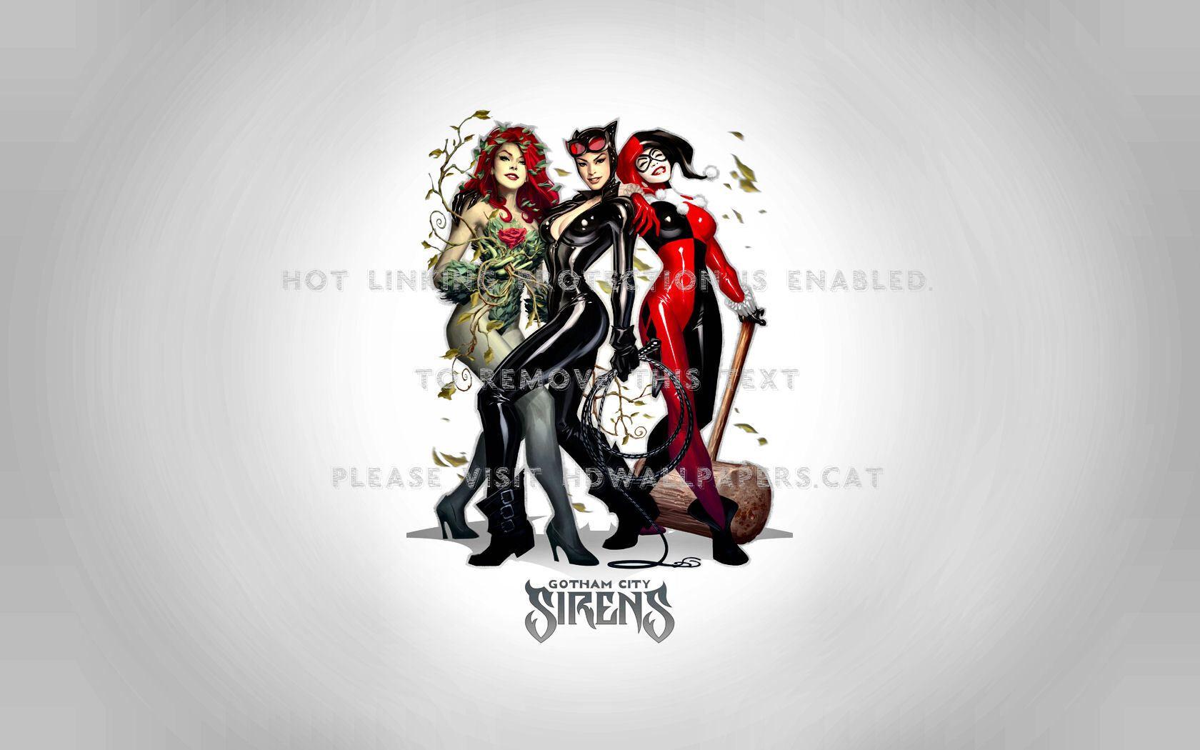 Gotham City Sirens Wallpapers - Top Free Gotham City Sirens Backgrounds ...