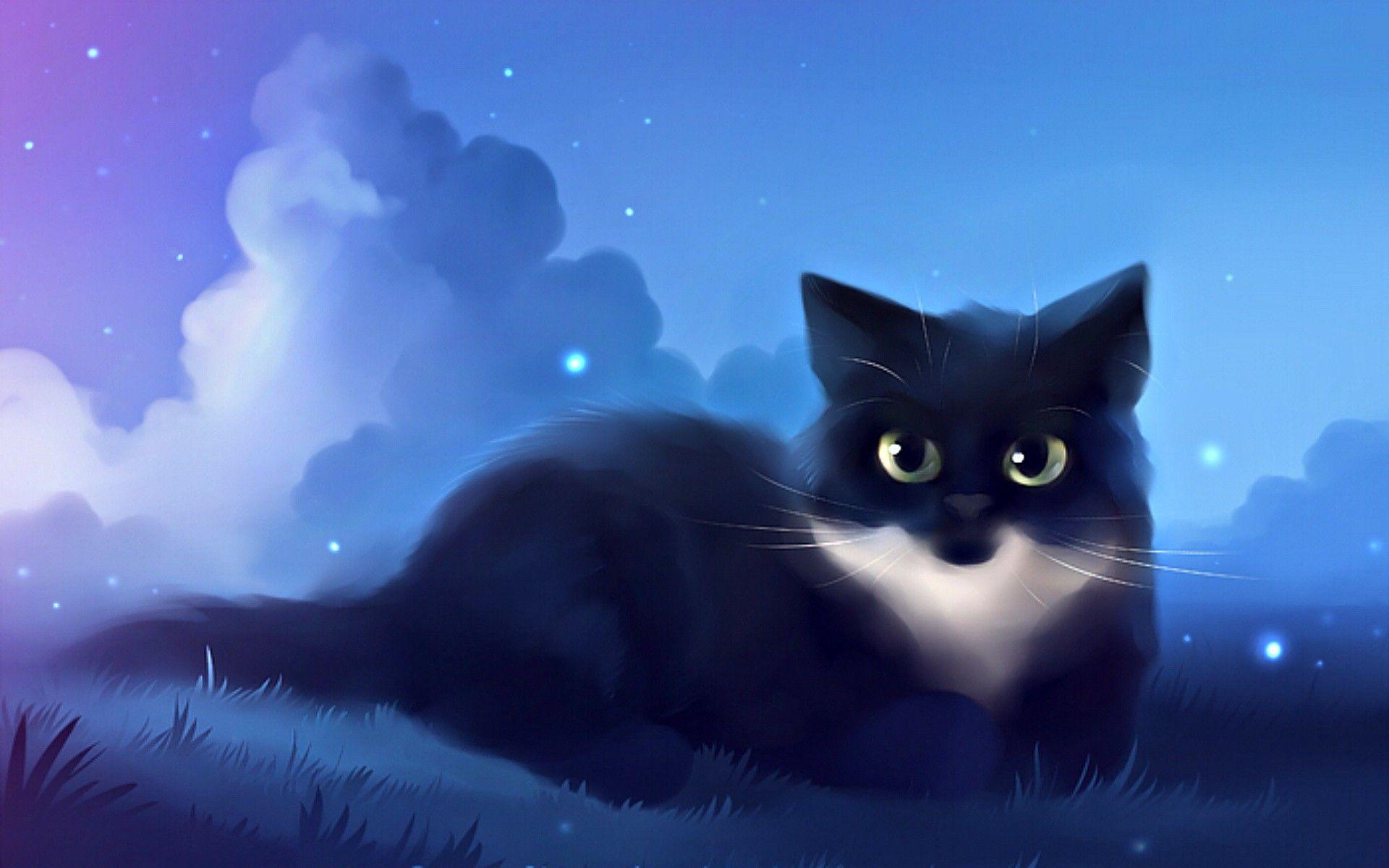 Simple Cat Art Wallpapers - Top Free Simple Cat Art Backgrounds ...